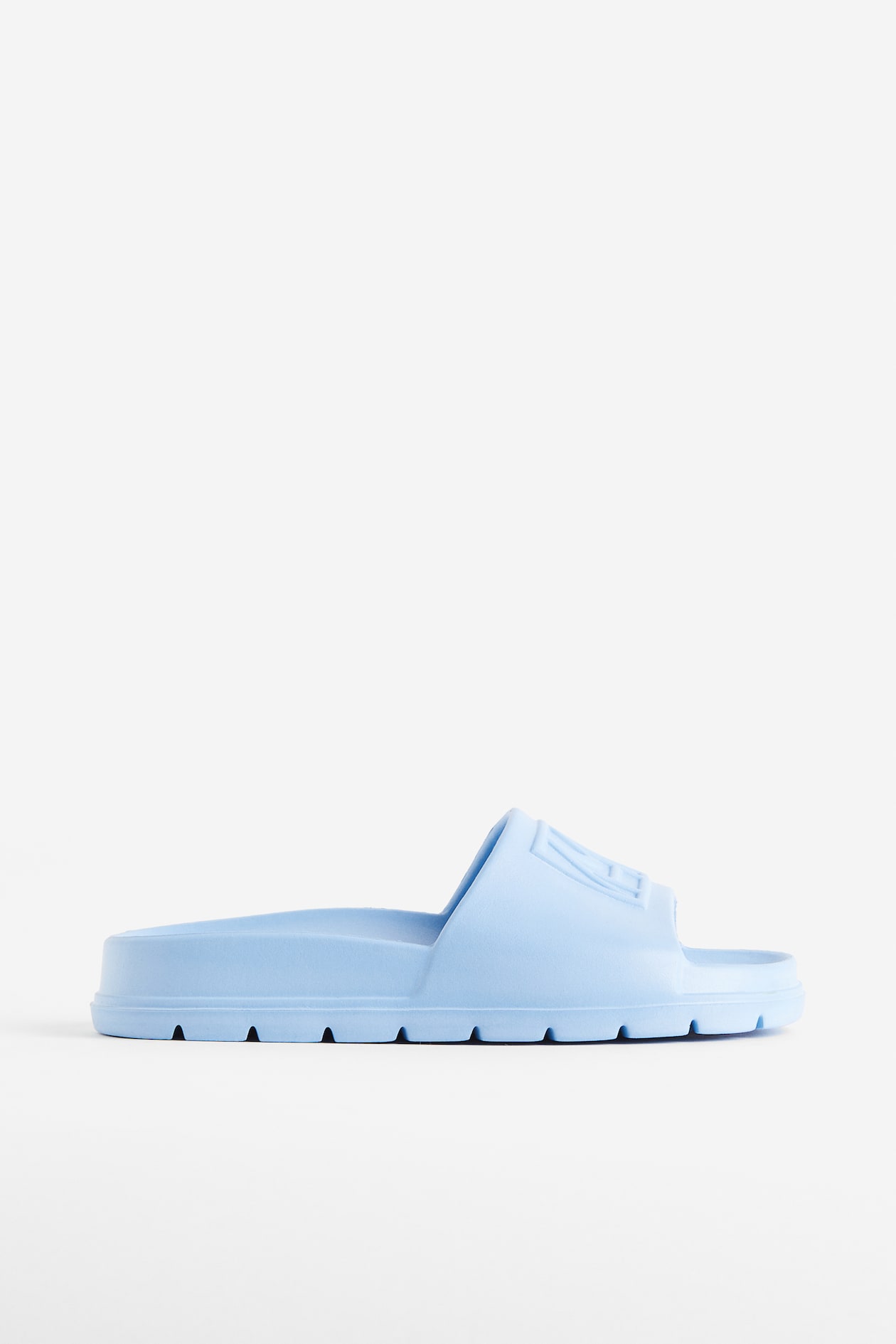 Women's Light blue Monogram pool shoes | H&M IN