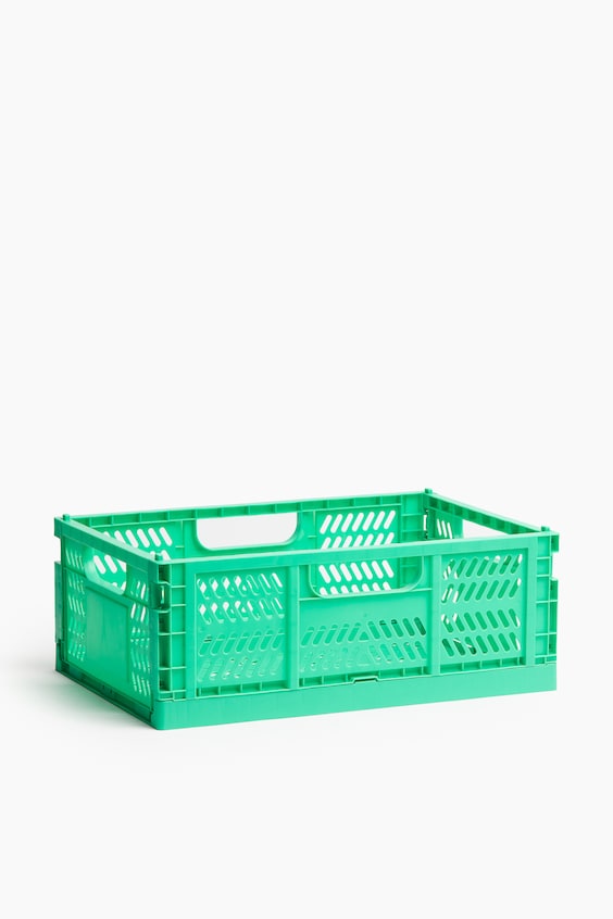 - Large Foldable Storage Box - Bright green - Home All | H&M US