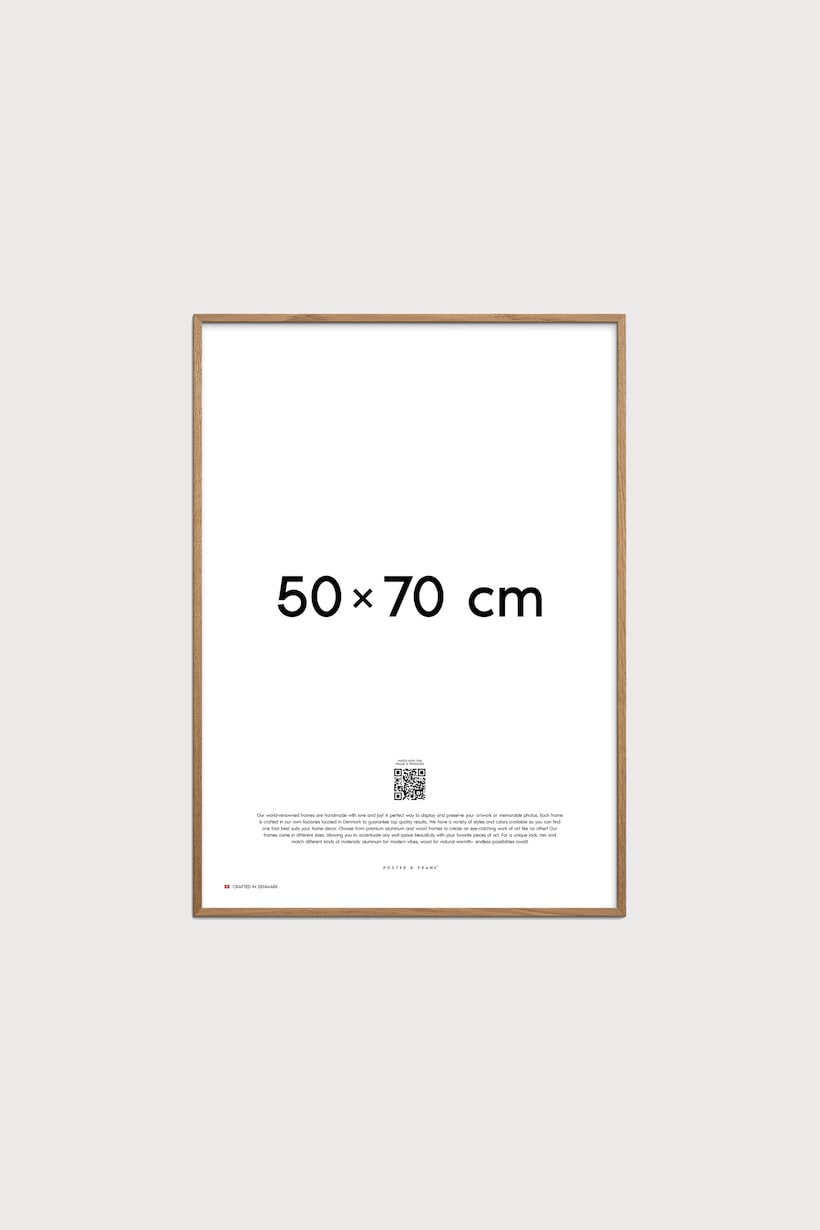 Wood Frame - 50x70 - Marrón Claro - Poster & Frame - HOME | H&M ES