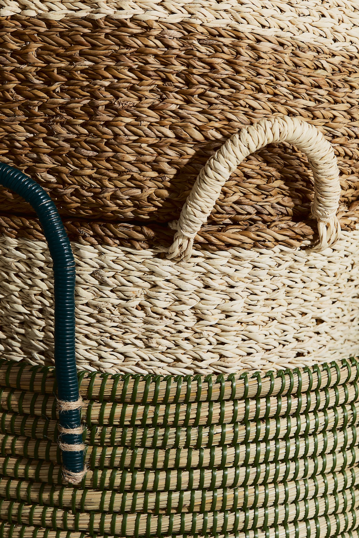 Green Large Handmade Storage Basket at H&M Home | H&M US