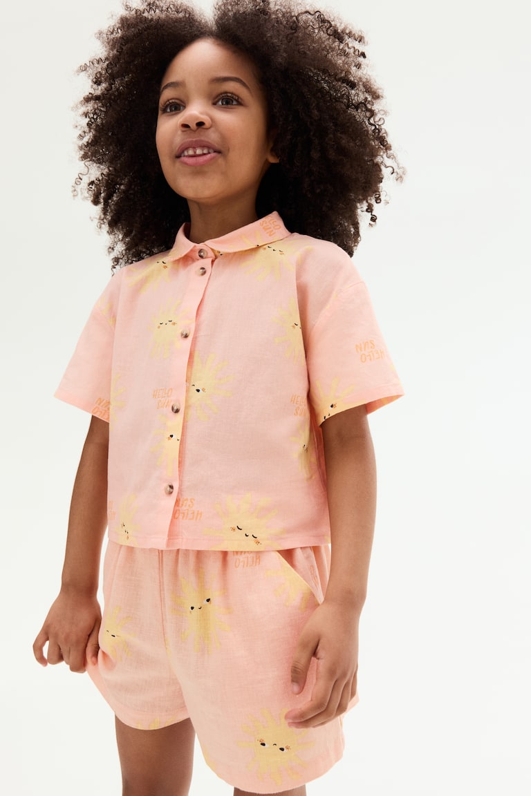 ガールズリネンウェア 90 - 140 cm | H&M JP