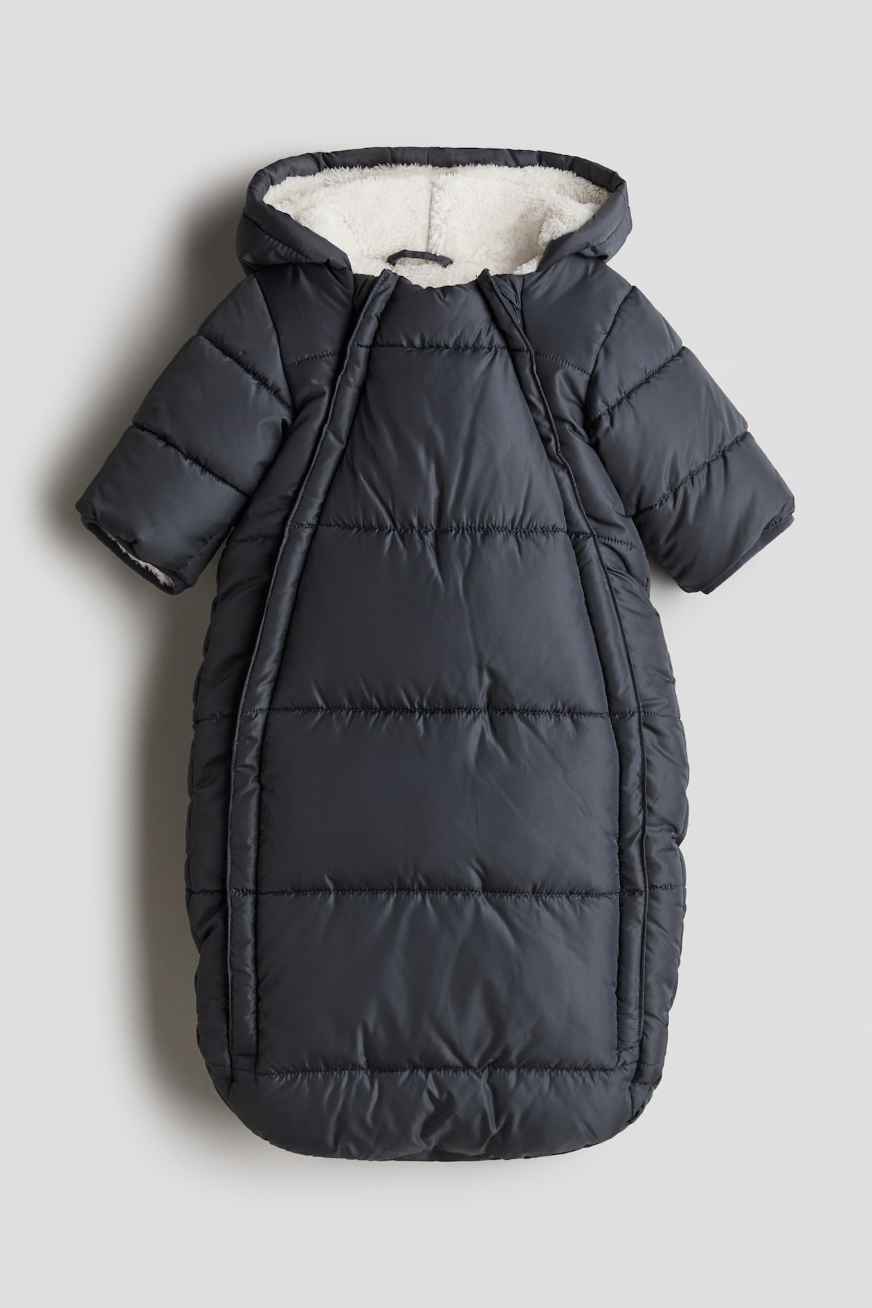 Vadderad overall - Mörkgrå - BARN | H&M SE