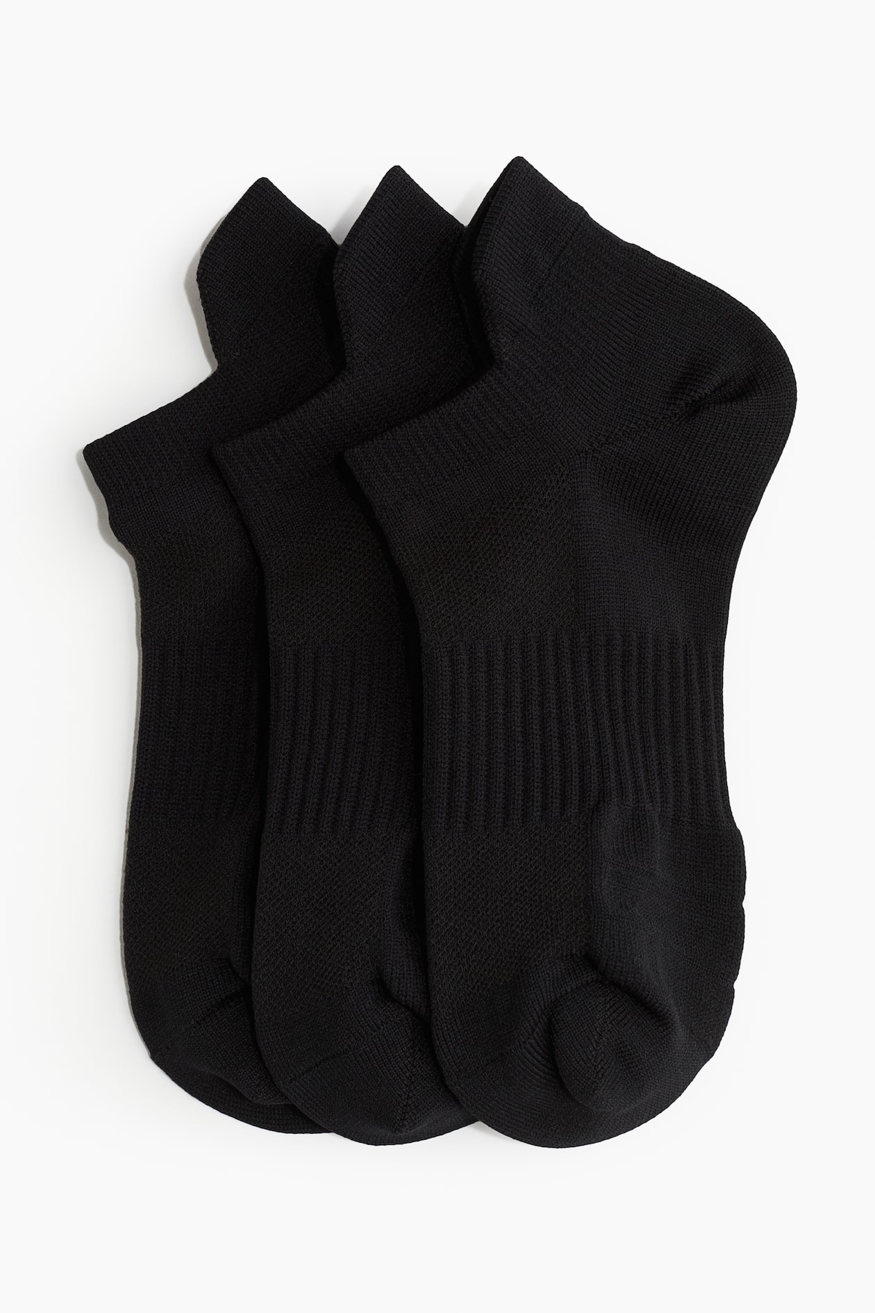 Women's Black 3-Pack Sports Socks with DryMove™ | H&M US