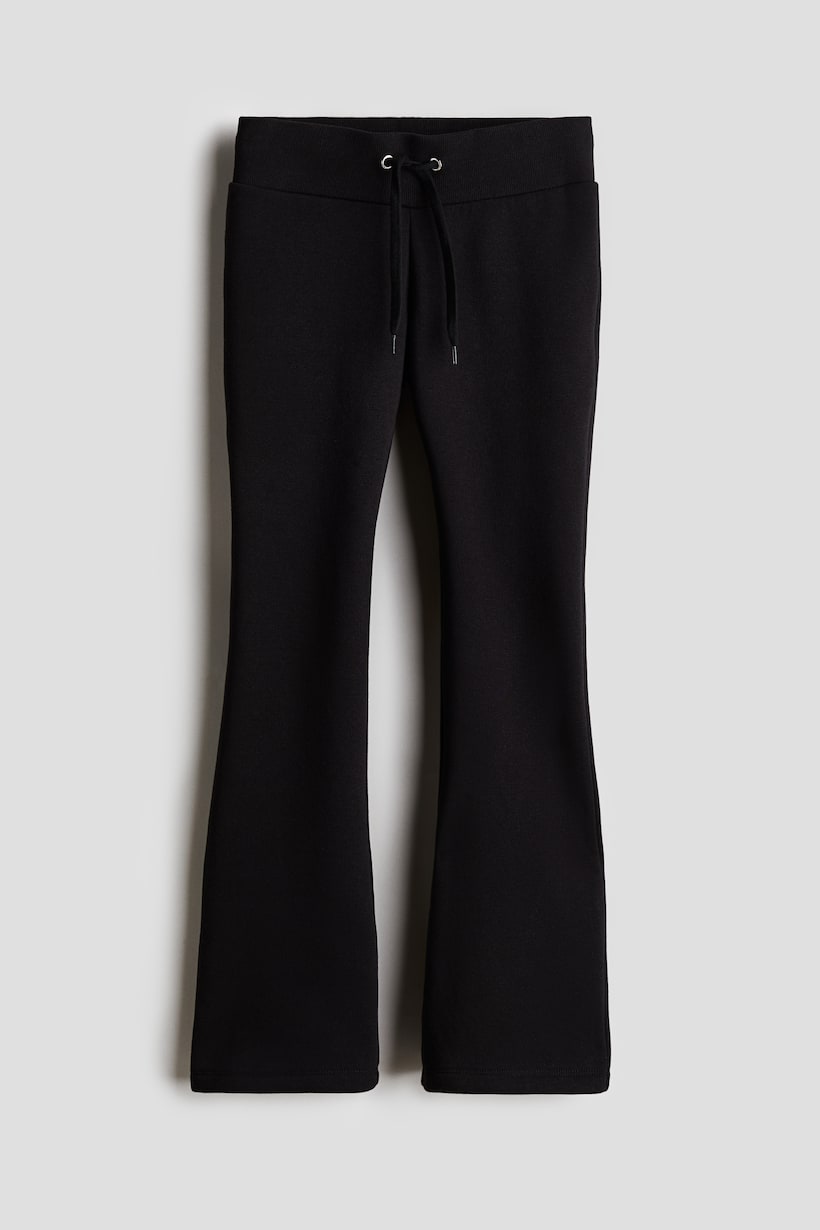 Flared joggers - Black - Kids | H&M GB