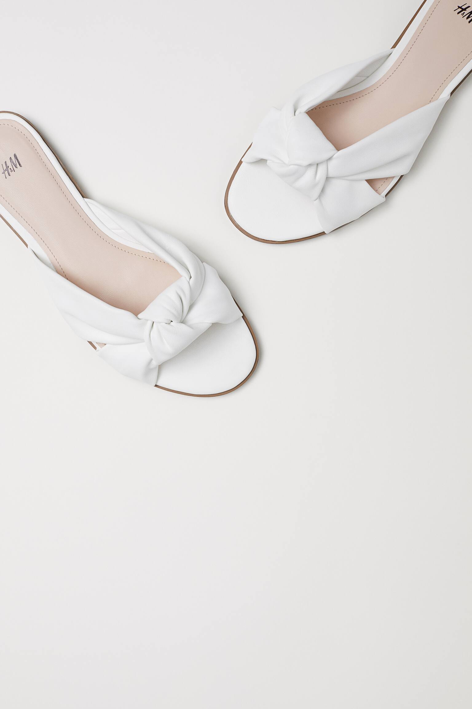 Slides - White - Ladies | H&M GB