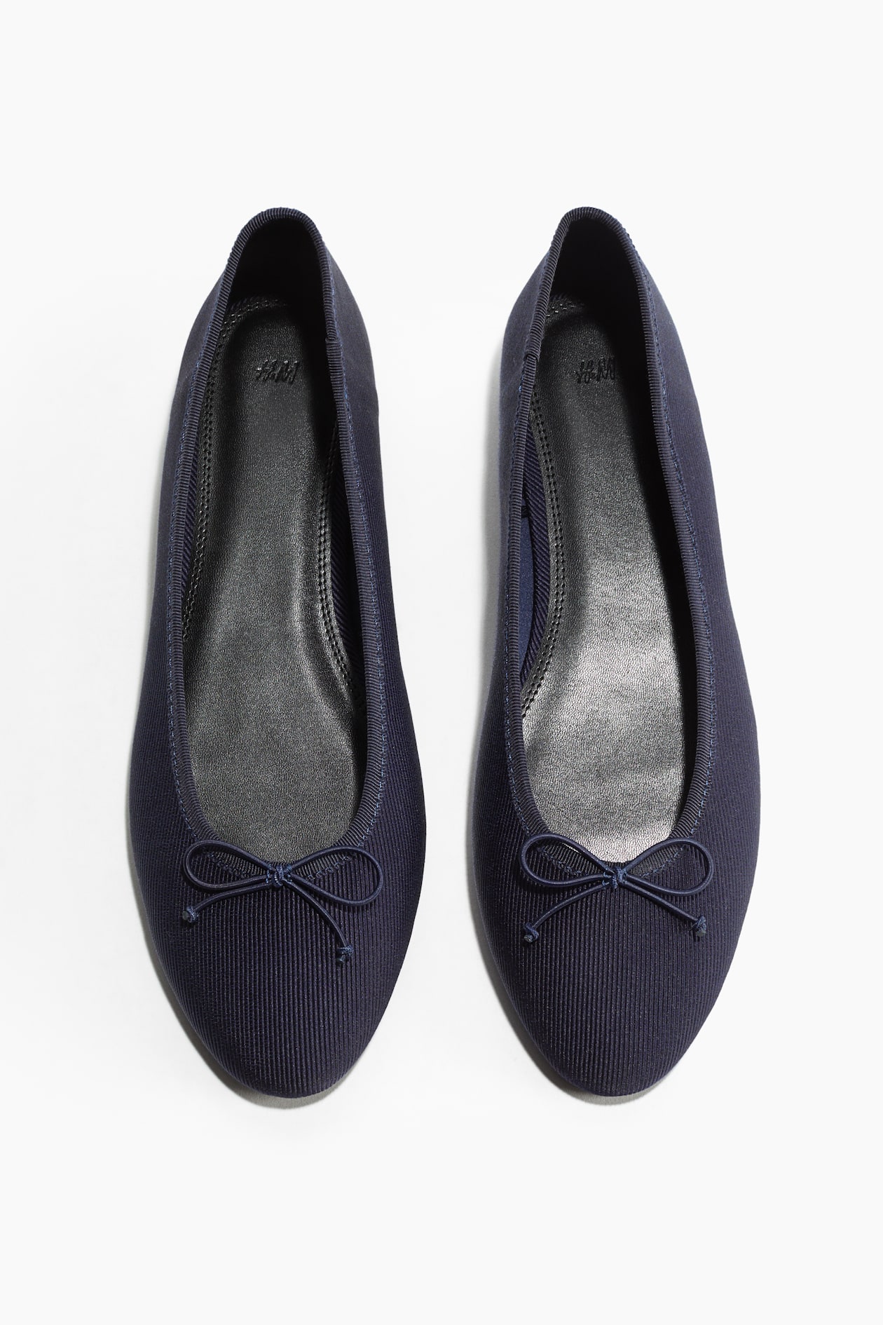 Women's Navy blue Ballet pumps | H&M IN