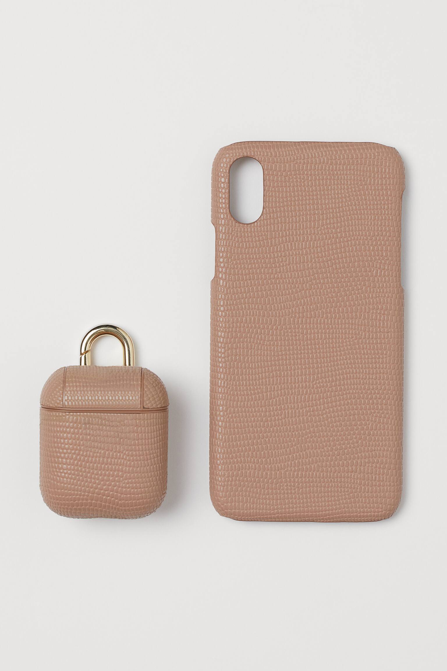 iPhone Case and AirPods Case - Beige - Ladies | H&M CA