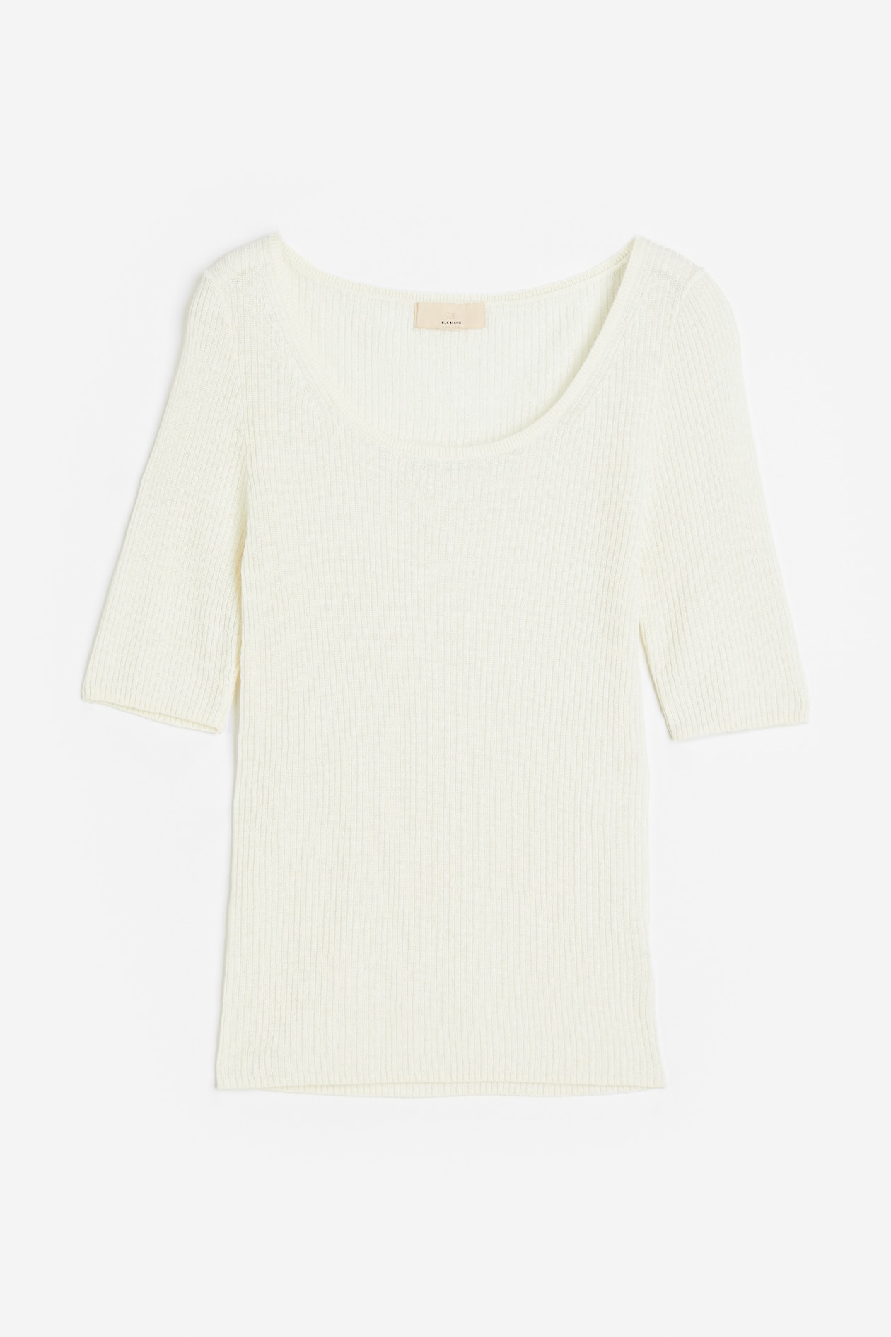 Women's White Silk-blend Top | H&M US