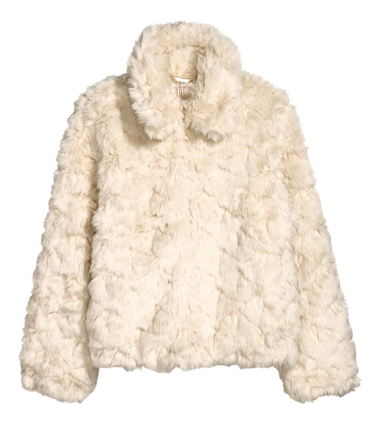 Faux fur jacket - Natural white - Ladies | H&M GB