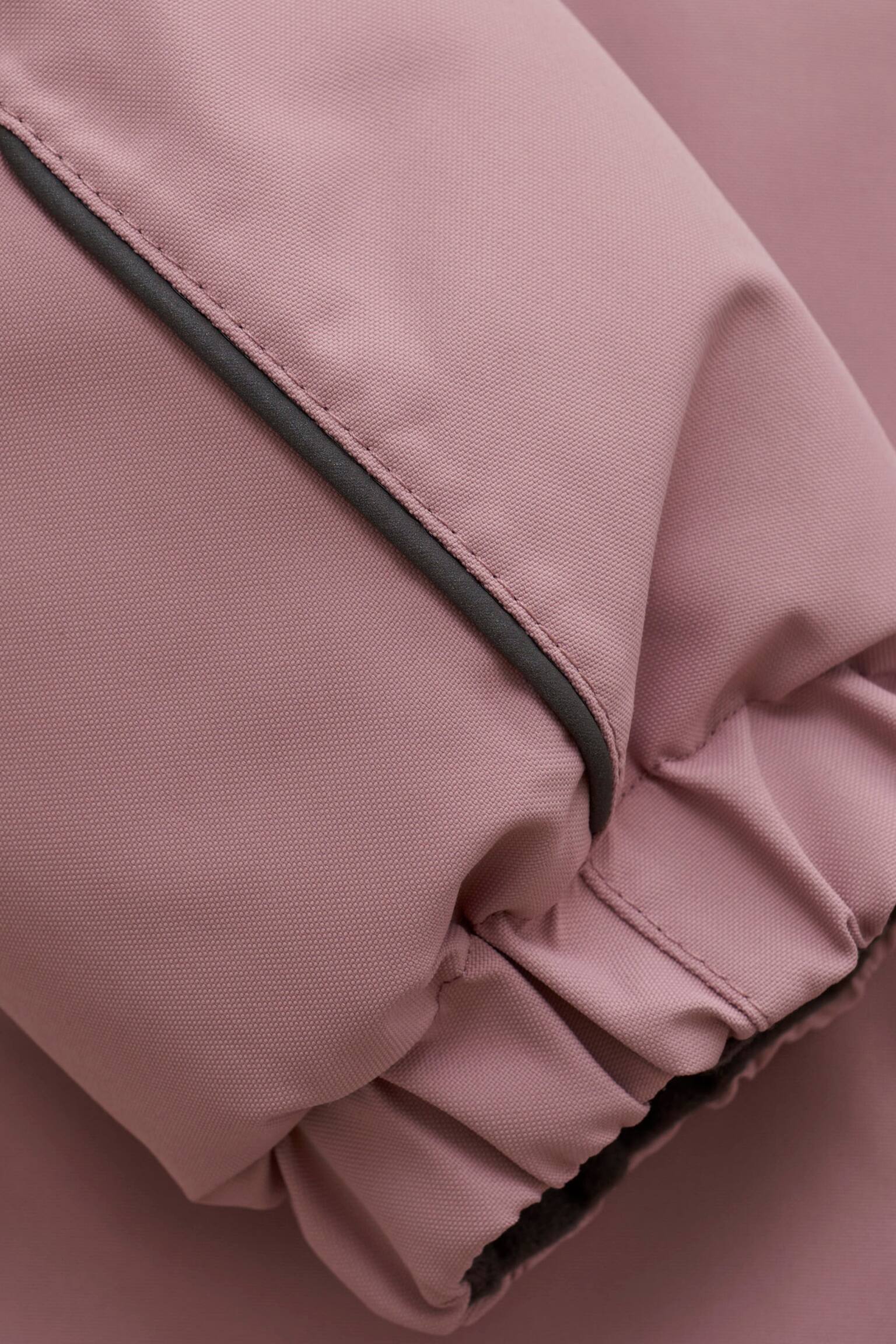 Coverall W. Fake Fur - Woodrose - Color Kids - BØRN | H&M DK