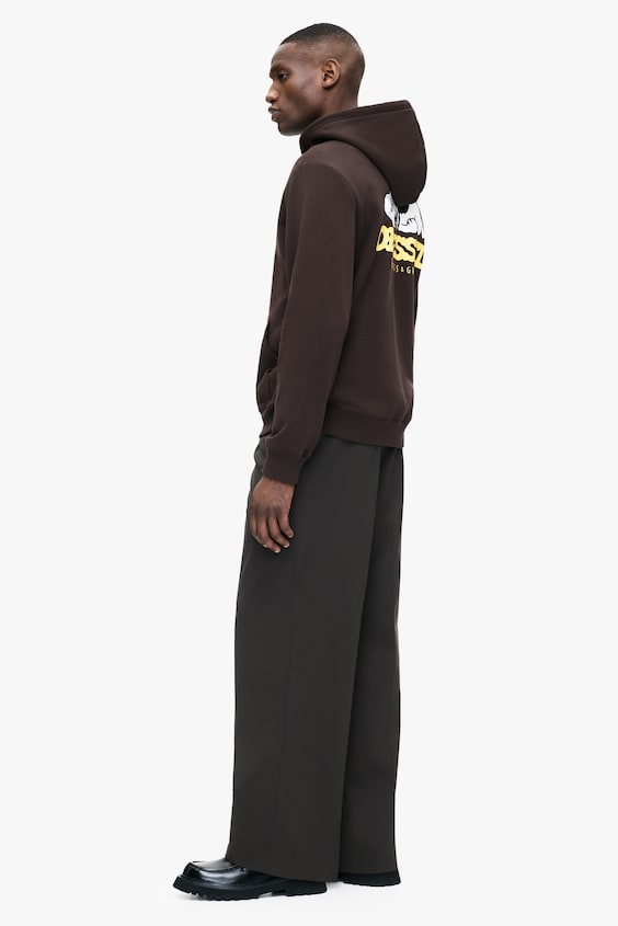 Men’s Brown/Snoopy Regular Fit Hoodie | H&M US