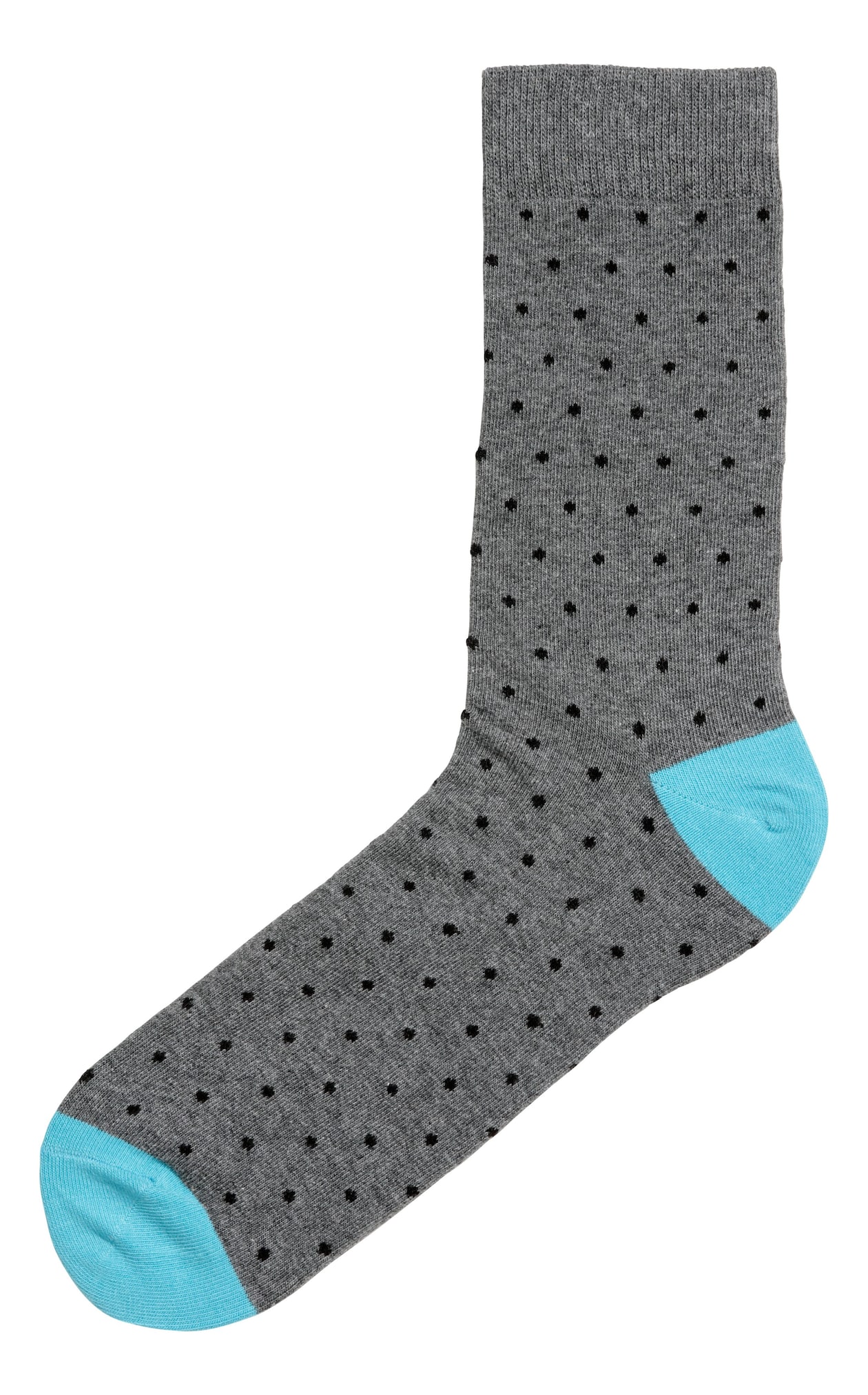 Dotted Socks - Dark gray/black dotted - Men | H&M US