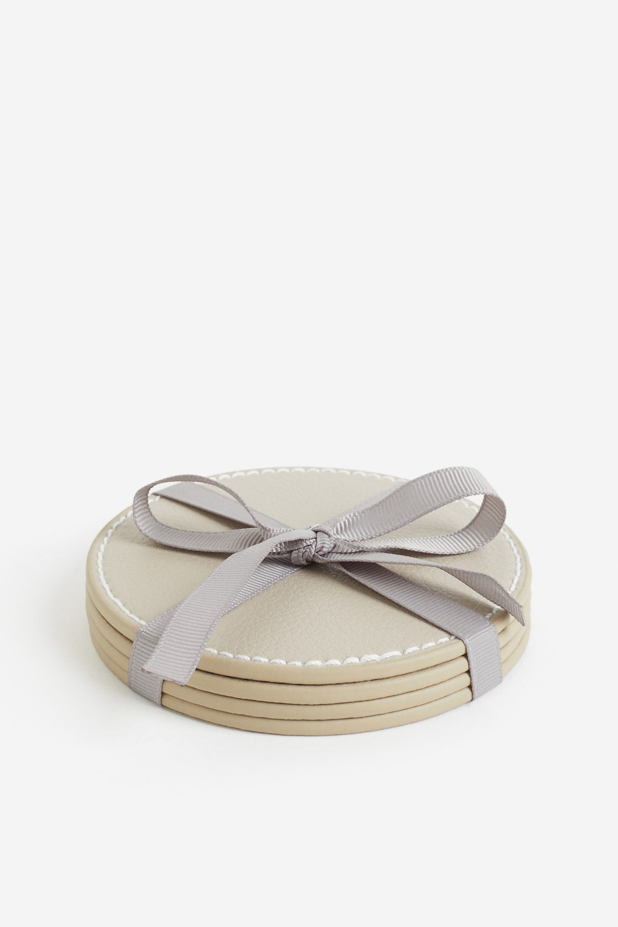 4-Pack Coasters - Taupe - Home All | H&M US