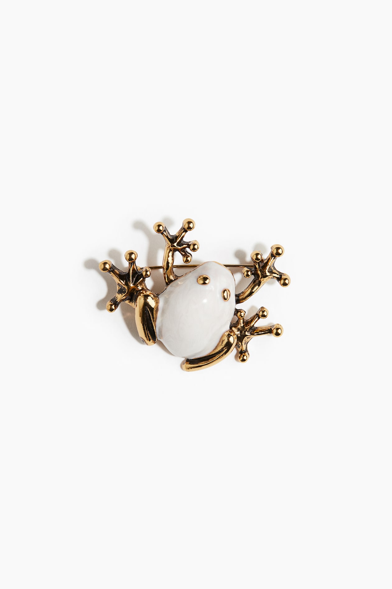 Frog brooch - Gold-coloured - Ladies | H&M IN