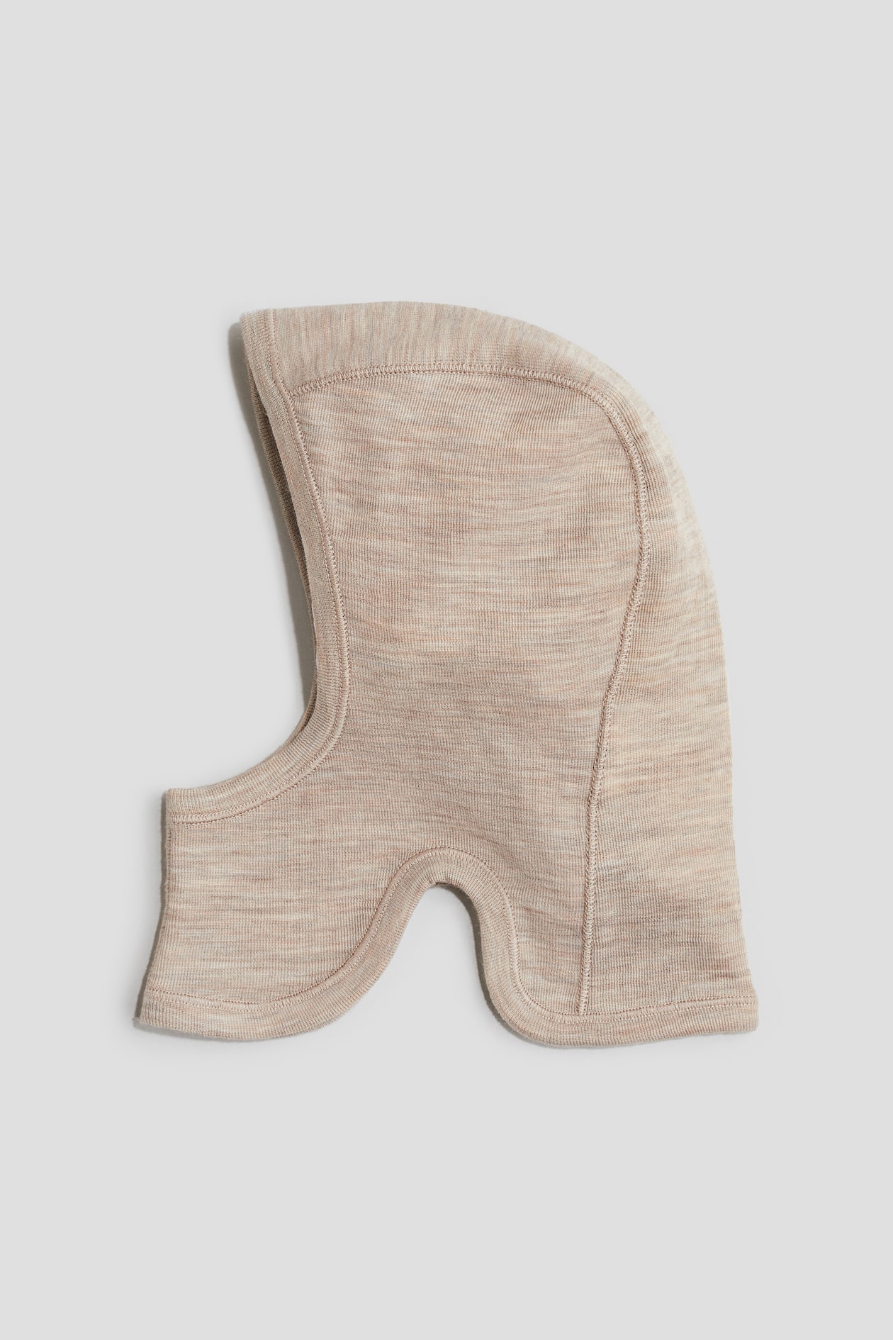 Wool Jersey Balaclava - Light beige - Kids | H&M US