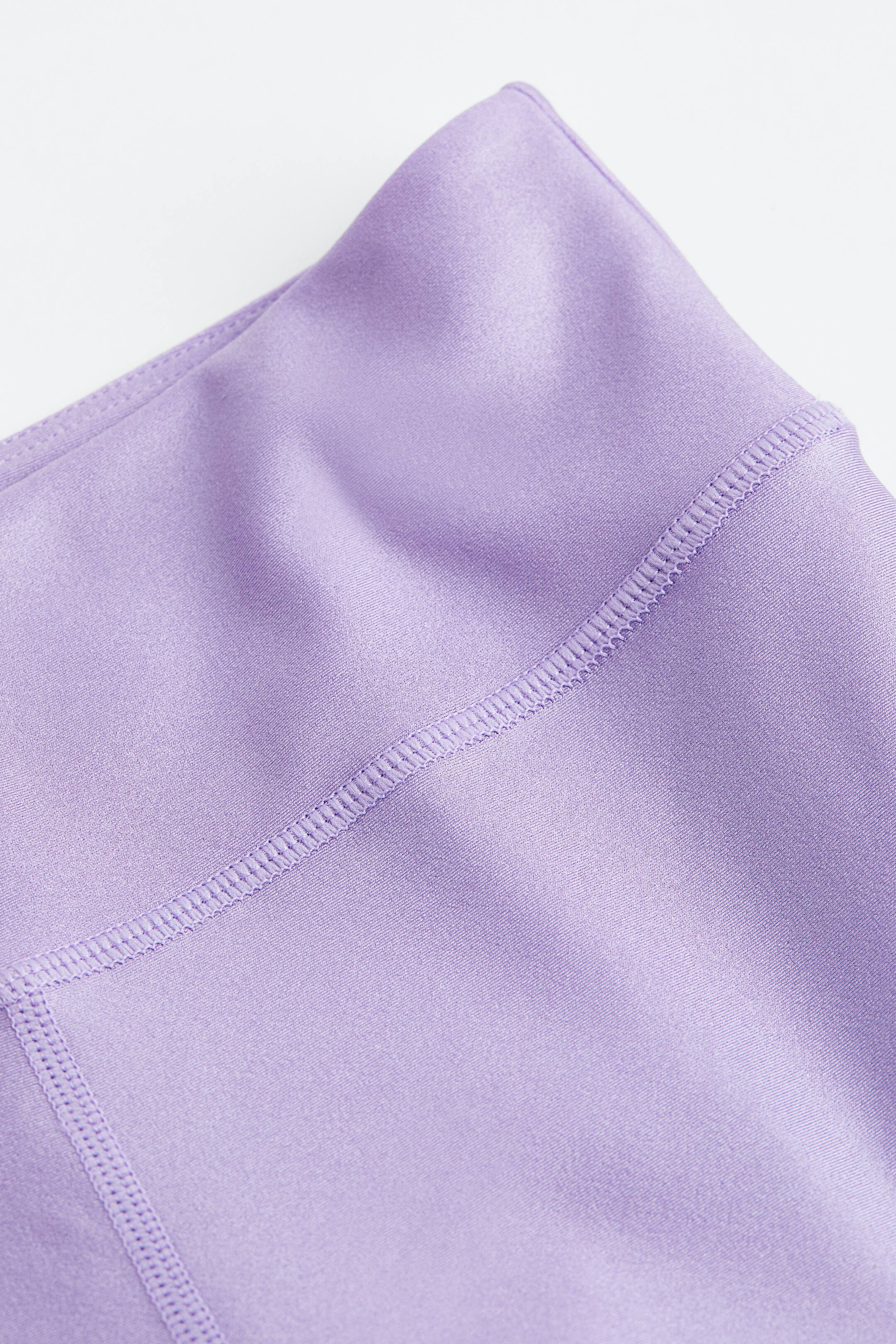 DryMove™ High Shine Sportske helanke - Svetloljubičasta - Kids | H&M RS