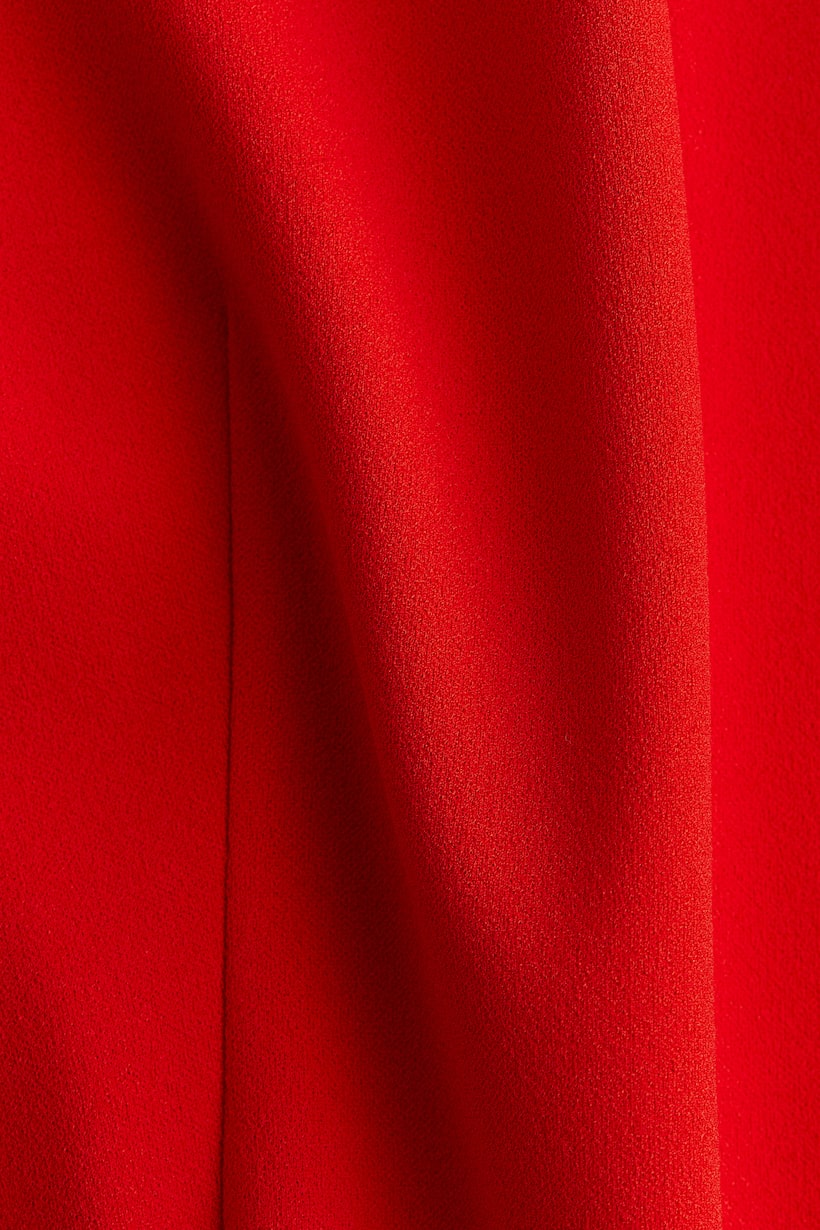 Defined-Waist Top - Red - Ladies | H&M US