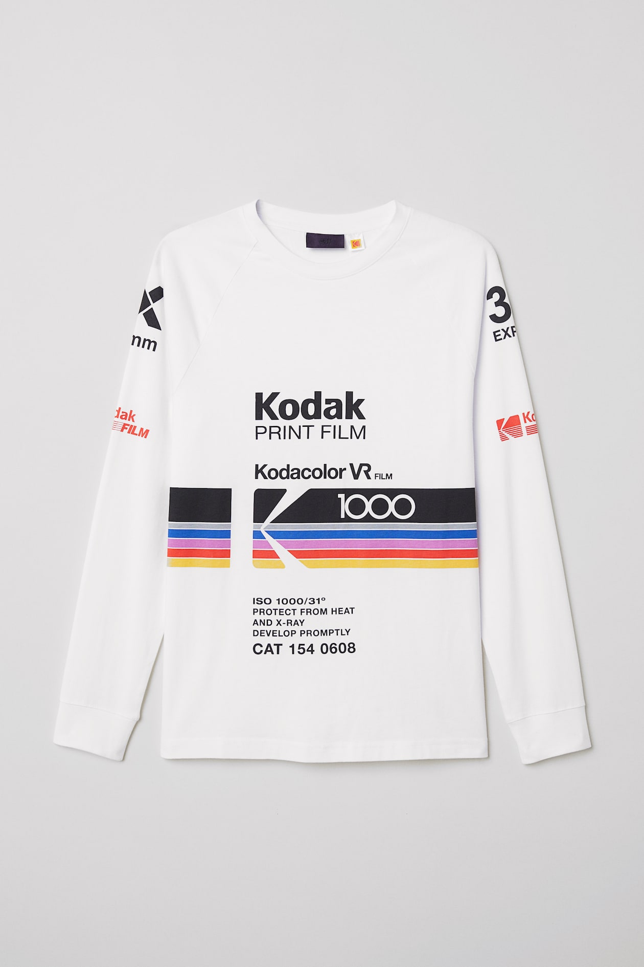 Shirt with Printed Design - White/Kodak - Men | H&M CA