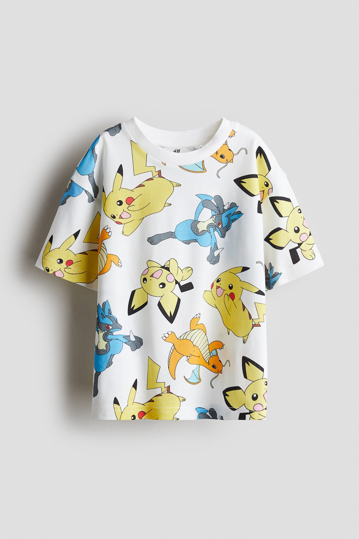 Playera oversized con diseño - Blanco/Pokémon - Kids | H&M MX