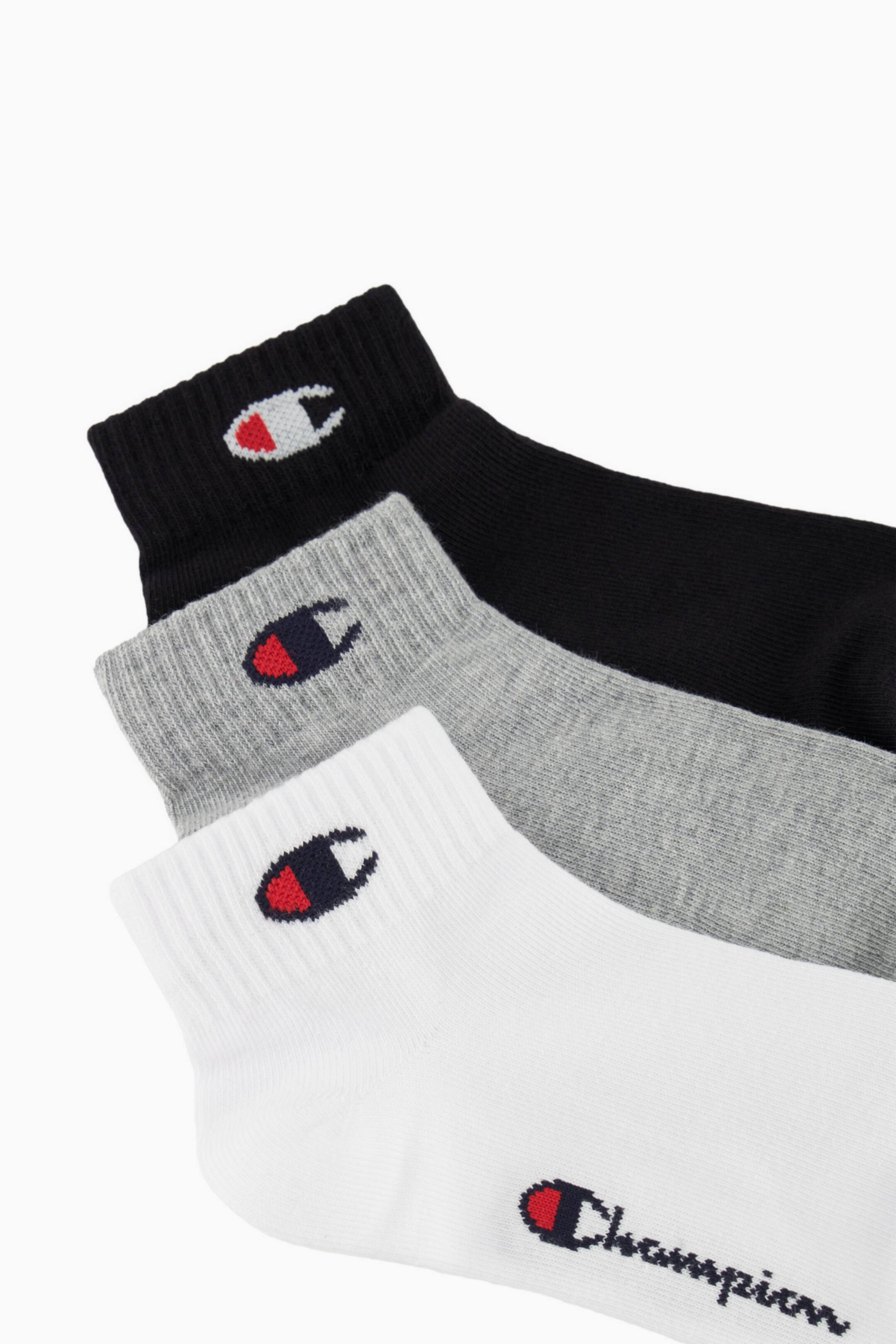 6pk Quarter Socks - Gray Melange Light - Kids | H&M DE