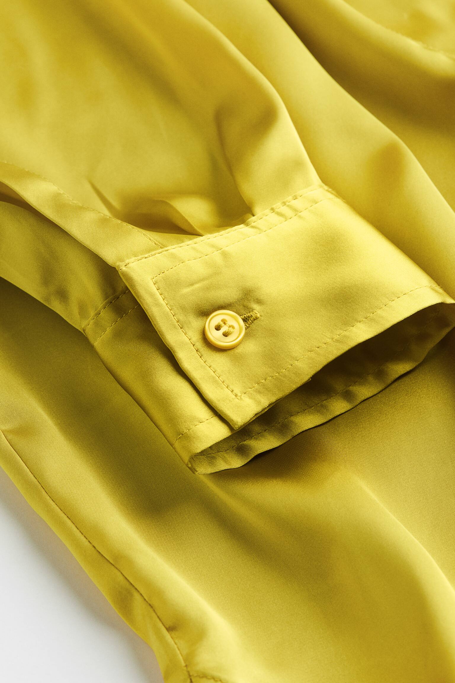 Oversized Blouse - Yellow - Ladies | H&M US
