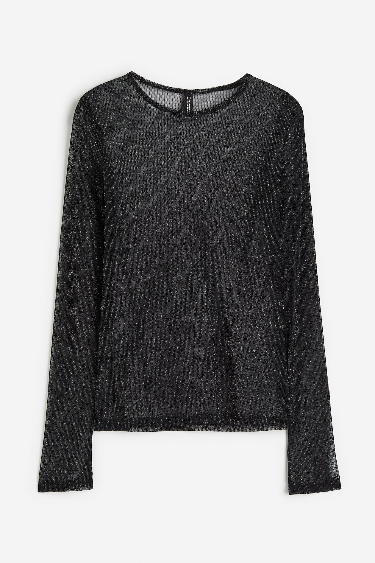 Long Sleeve Top - Black - Ladies | H&M AU