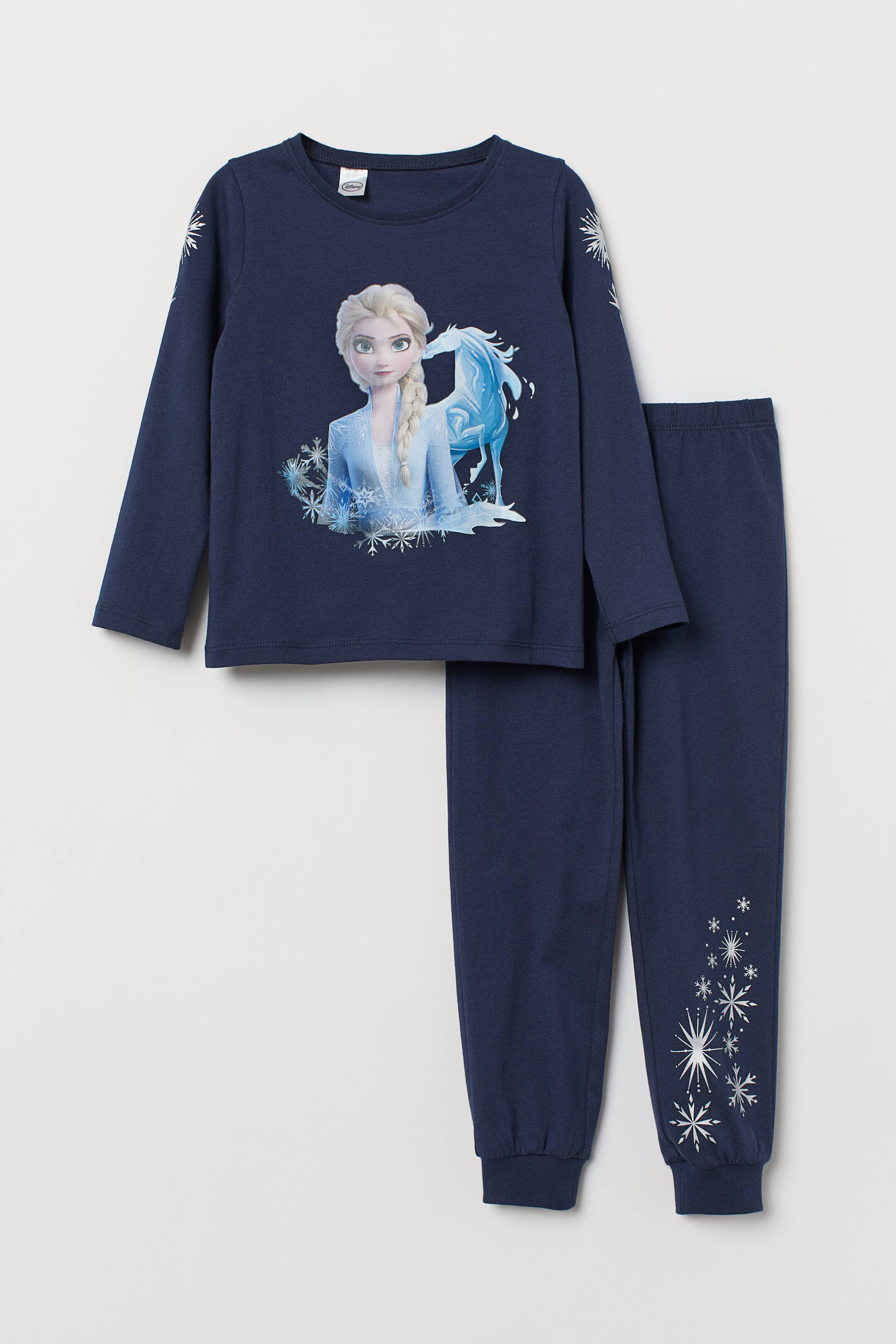 Pidžama od žerseja - Dark blue/Frozen - Kids | H&M RS