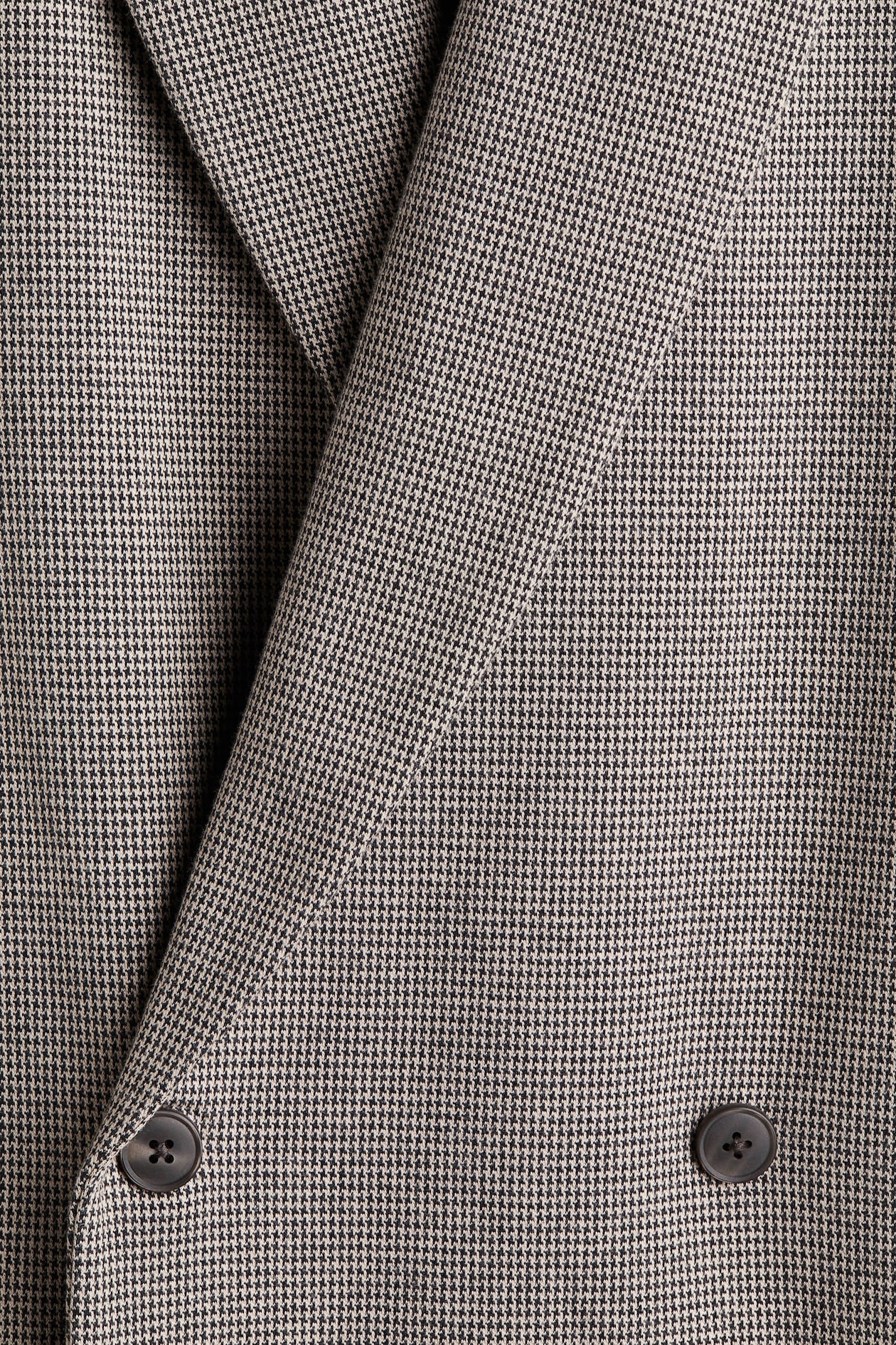 Relaxed-Fit Jersey Jacket - Brown/houndstooth pattern - Men | H&M PH