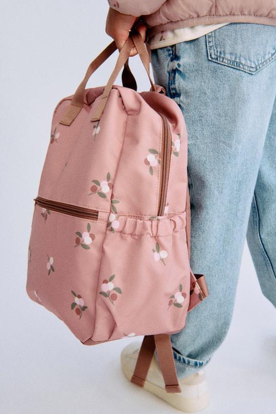 Dusty pink/berries Backpack for kids | H&M US