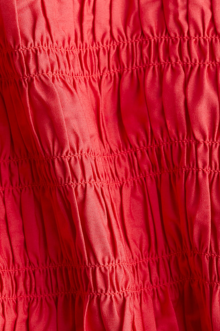 Women's Red Smocked Camisole Top | H&M US