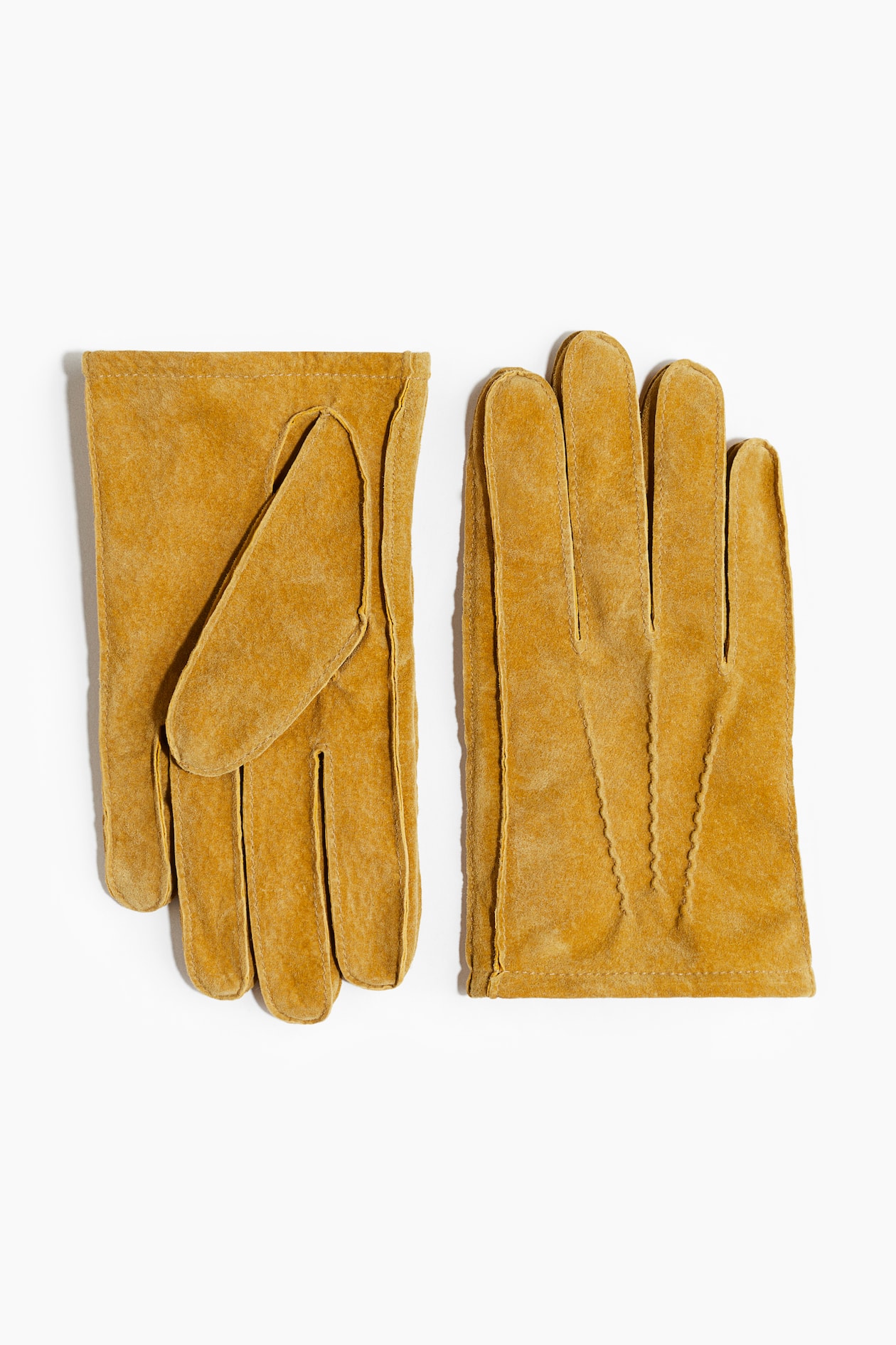 スエードグローブ - イエロー - レディース | H&M JP