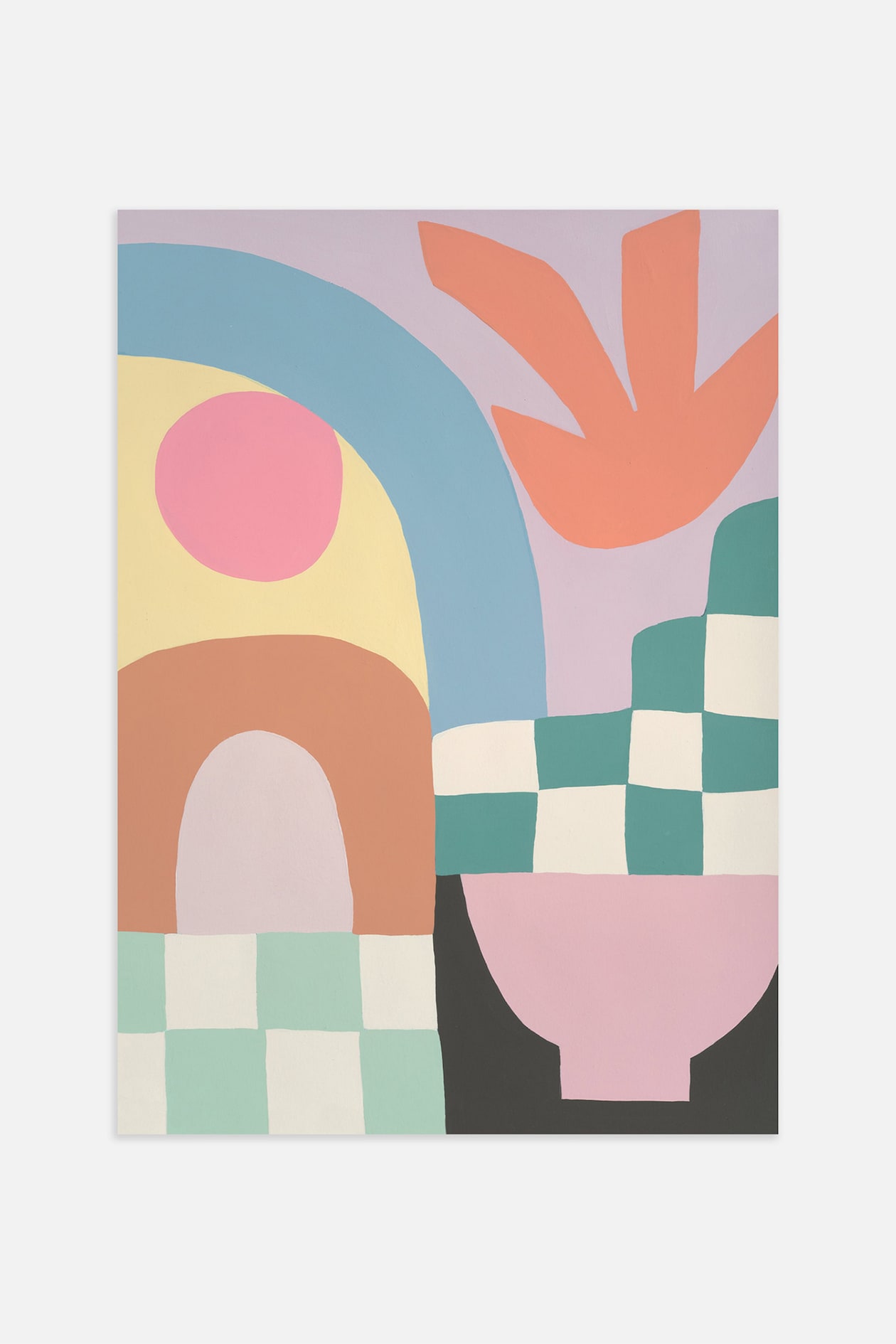 Marrakesh Express Poster - Rosa/grün/braun - Postery - Home All | H&M DE