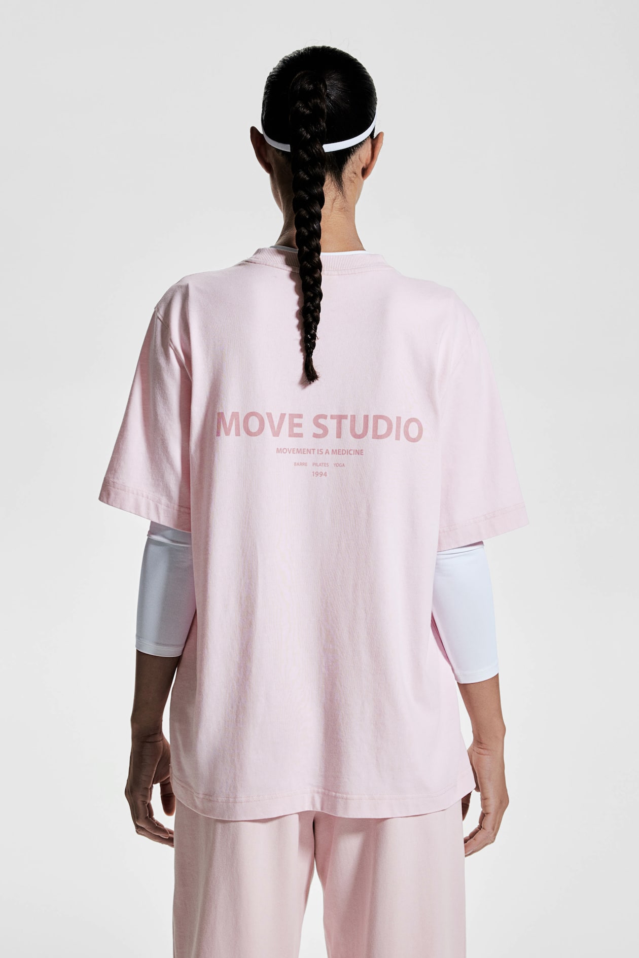 Activewear Tee With DryMove™ - Pink/Move studio - Ladies | H&M AU