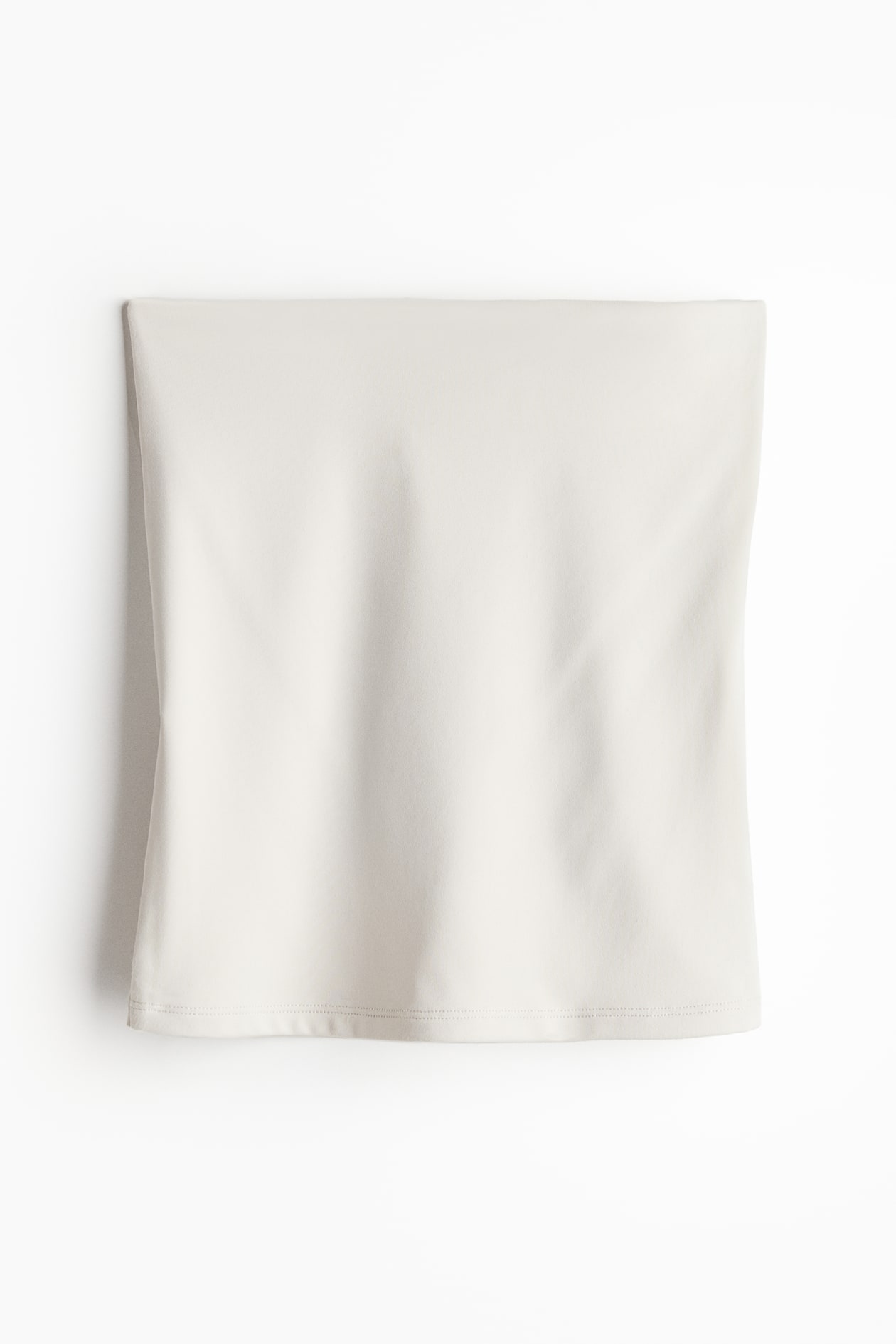 Women's Light beige Microfiber Tube Top | H&M US