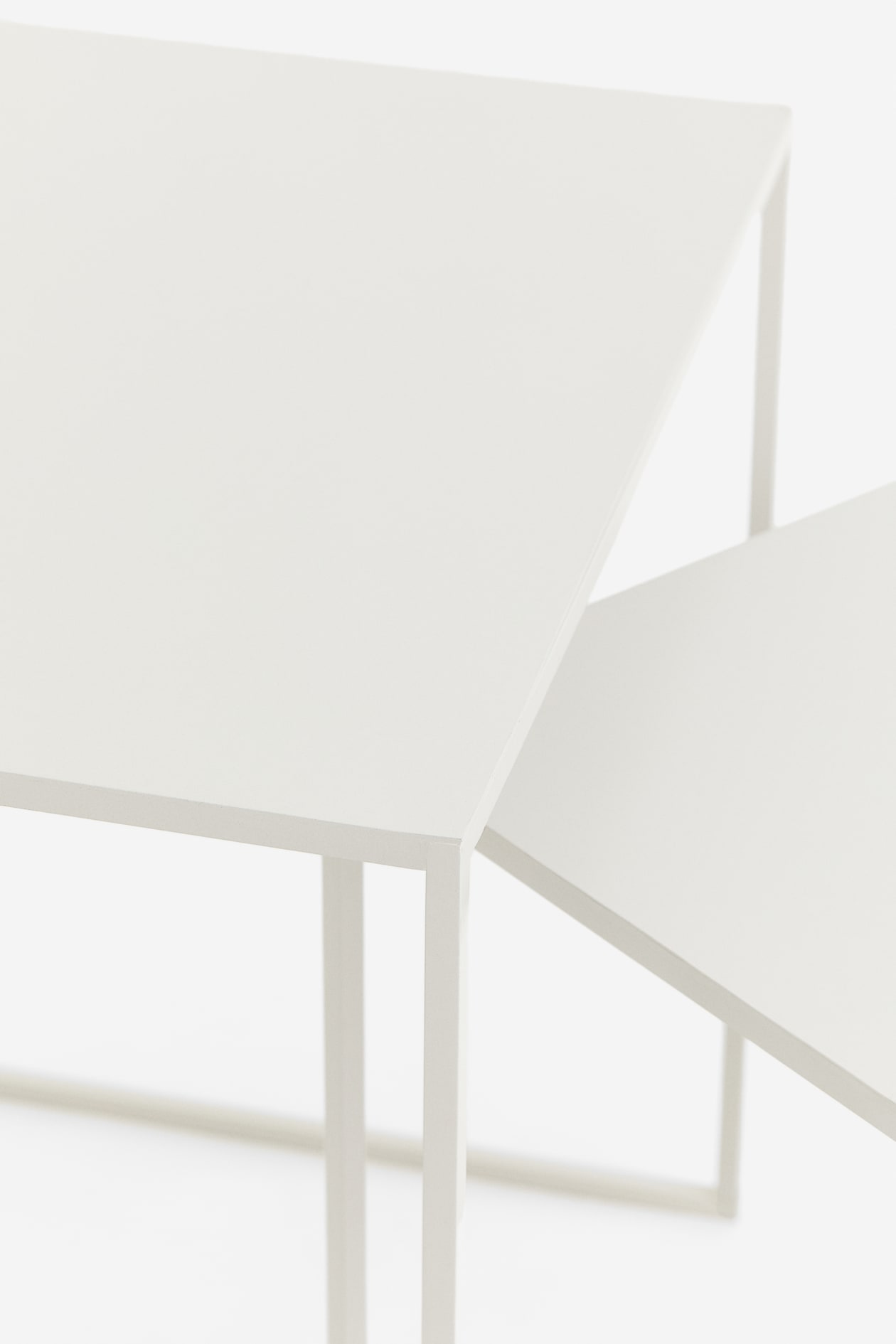 Metal Nested Tables - Light beige - Home All | H&M US