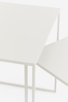 Metal Nested Tables - Light beige - Home All | H&M US