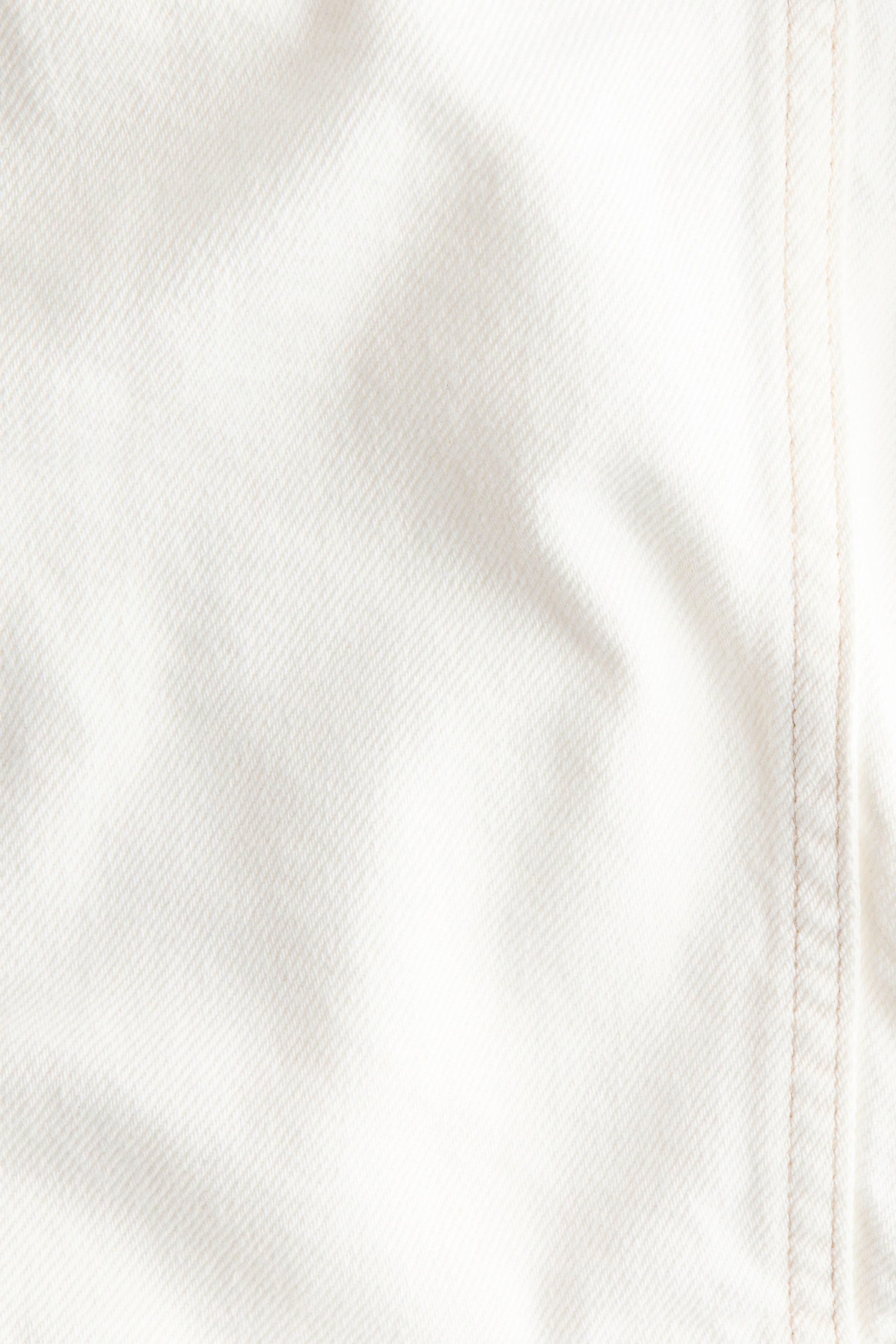 Denim skort - White - Ladies | H&M HK