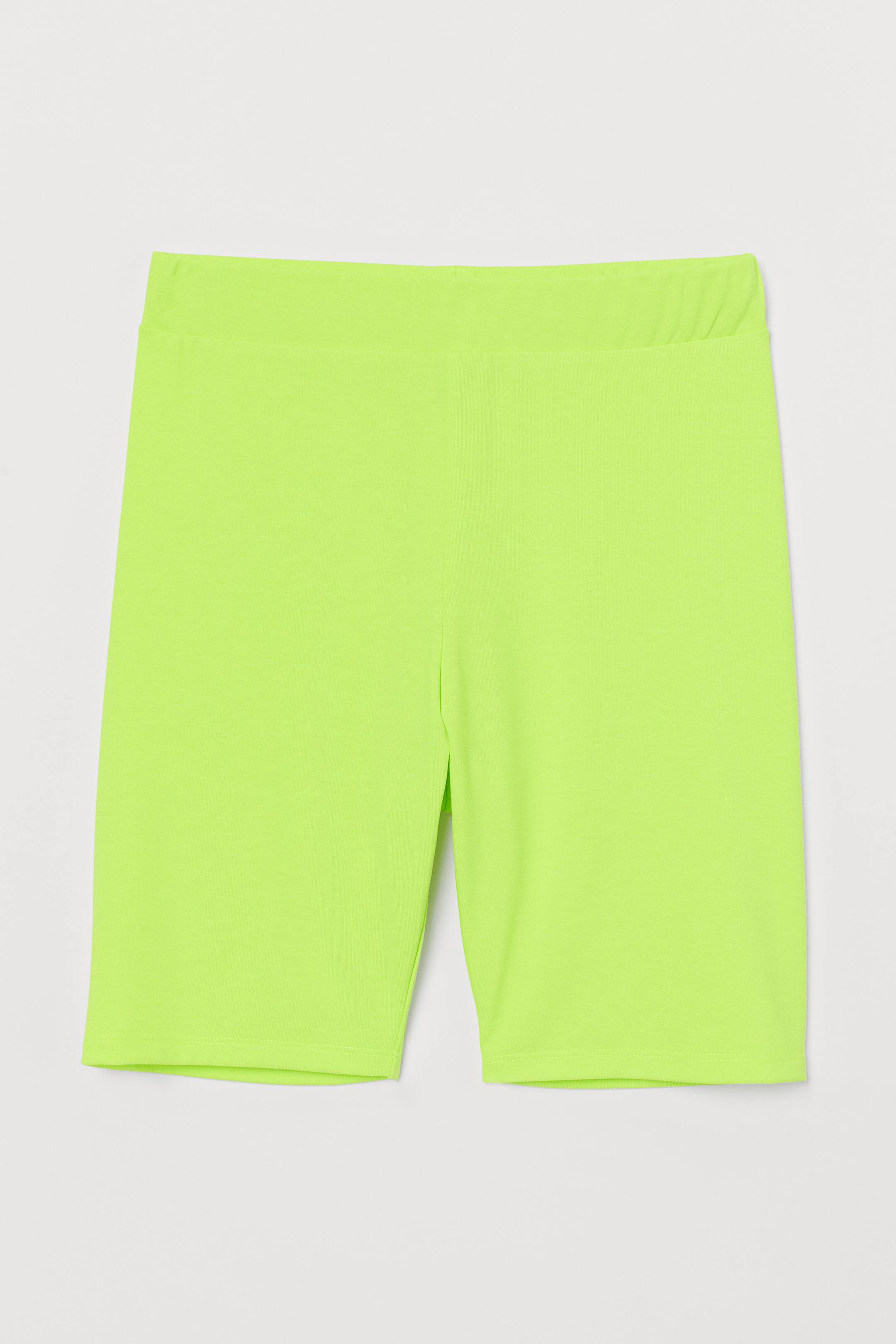 Cycling shorts - Neon yellow - Ladies | H&M GR