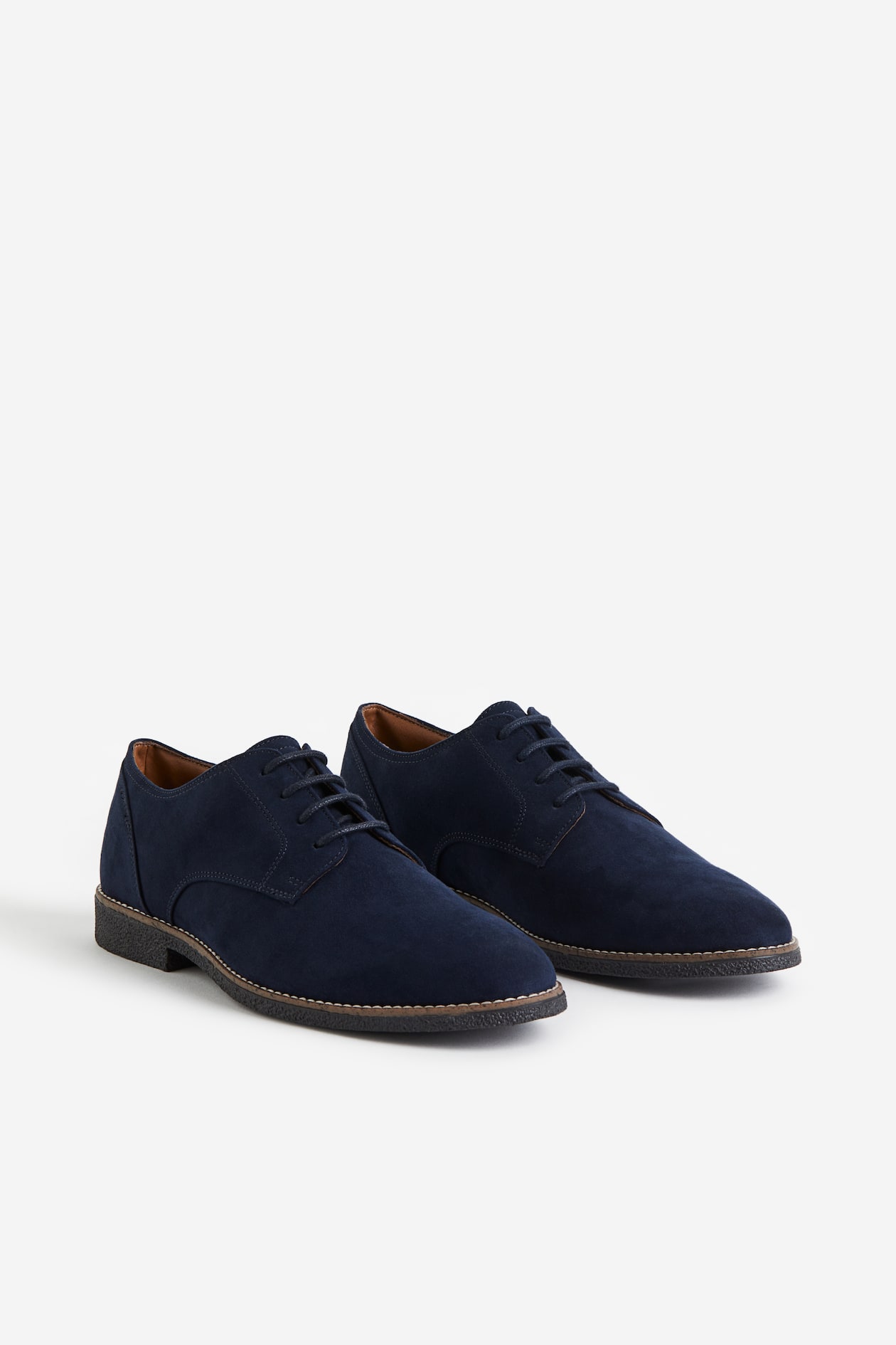 Men’s Dark blue Derby Shoes | H&M US