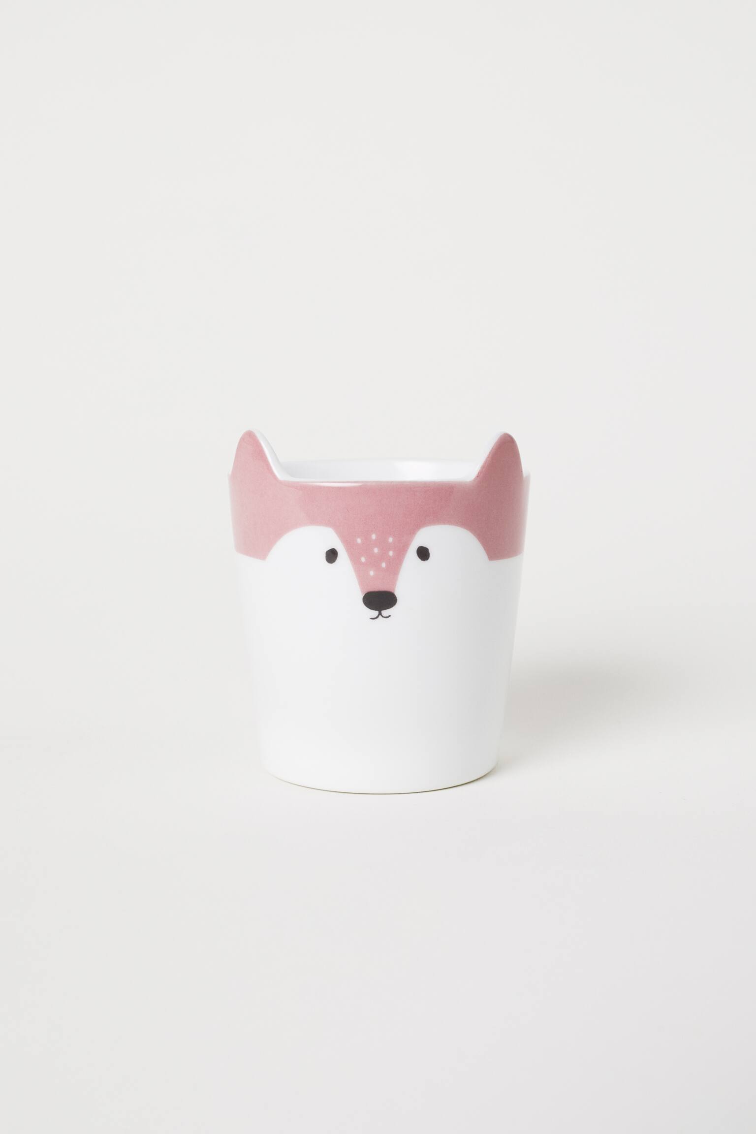 Cup with ears - Mörkrosa/Räv - Home All | H&M SE