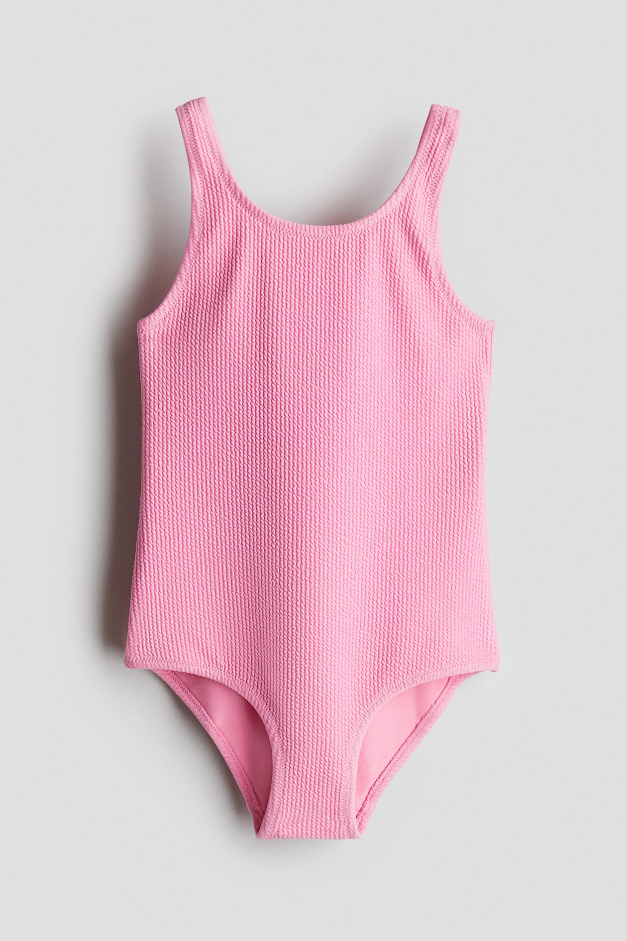 Pink Textured Swimsuit for kids | H&M AU