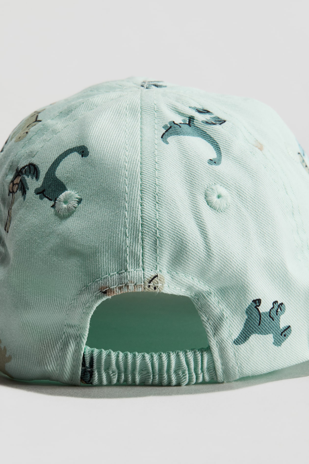 Turquoise/dinosaurs Cotton Cap for kids | H&M US