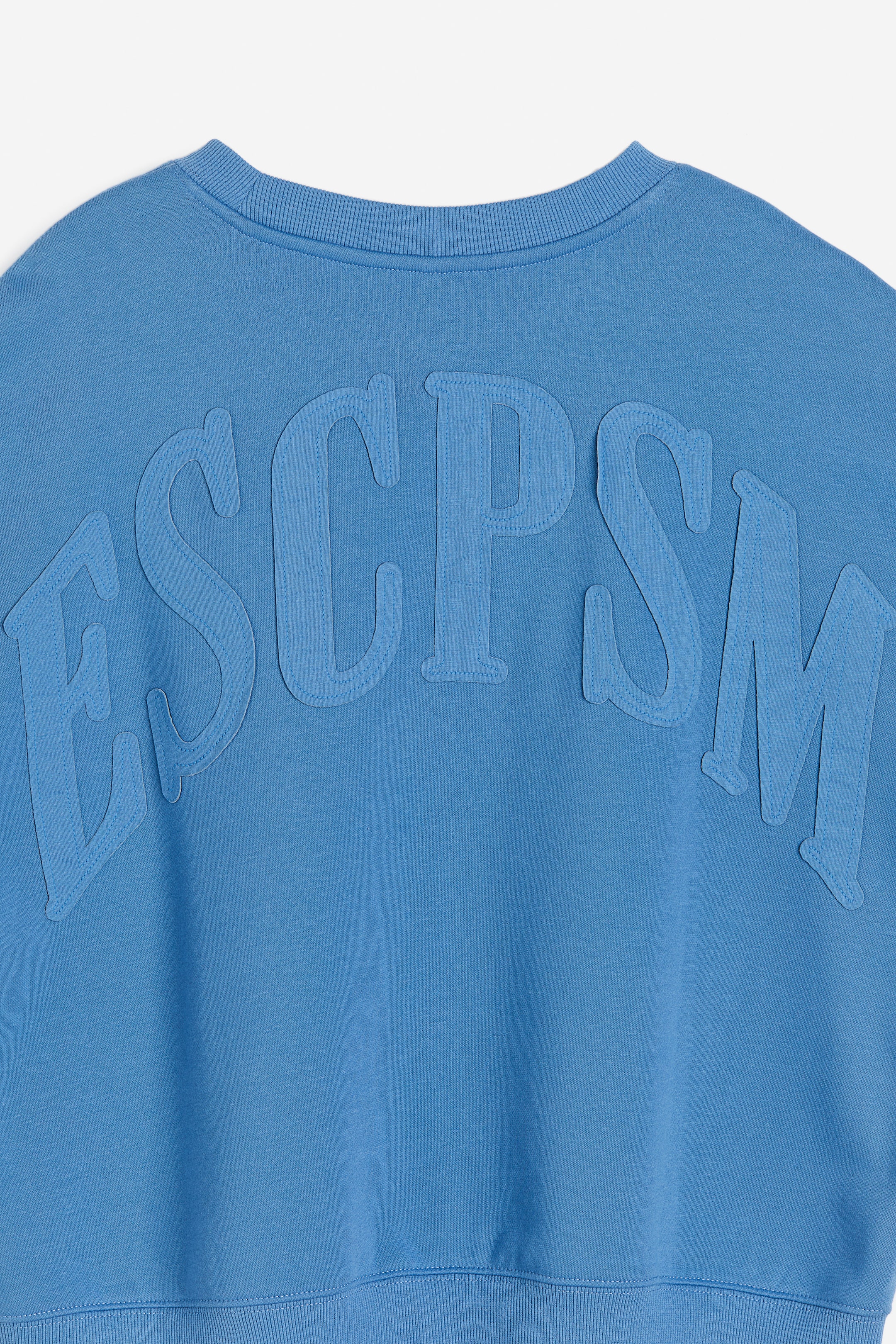 Oversized sweater met motief - Blauw - DAMES | H&M NL