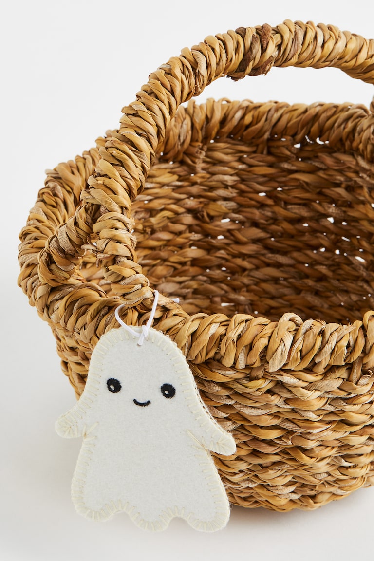 Beige/ghost Small Braided Basket at H&M Home | H&M US