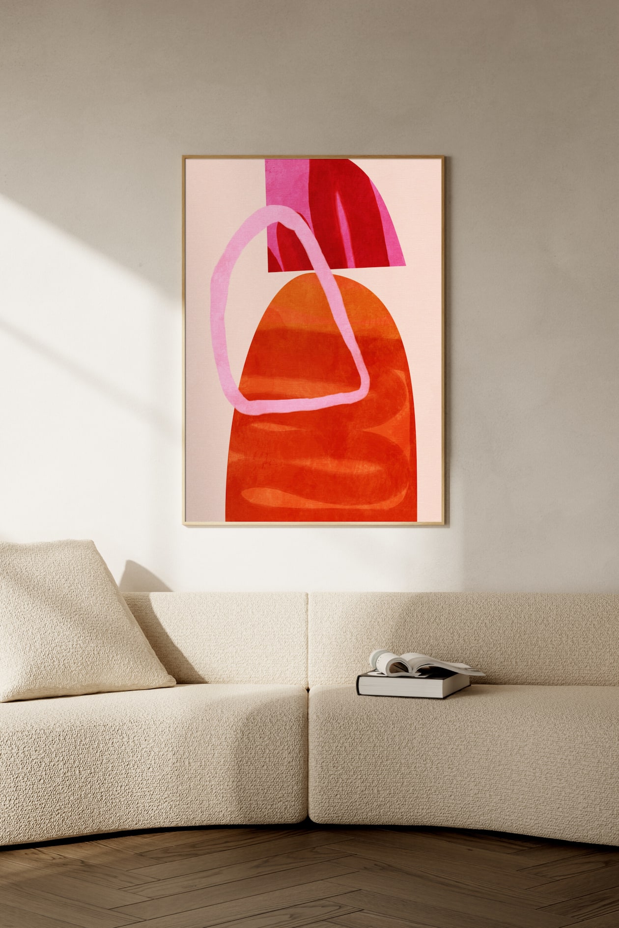 Ana Rut Bre - Painted Lines - Multicolore - Poster & Frame - Home All ...