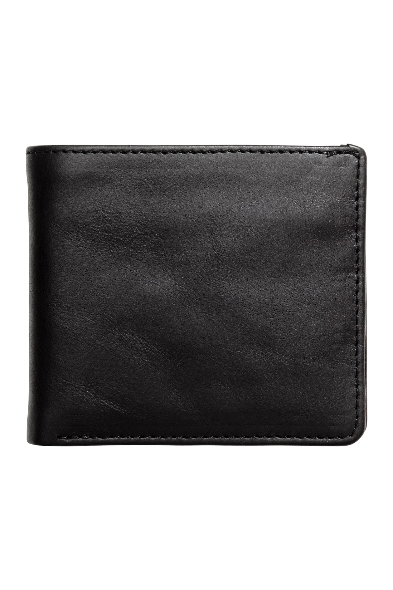 Leather Wallet - Black - Men | H&M US