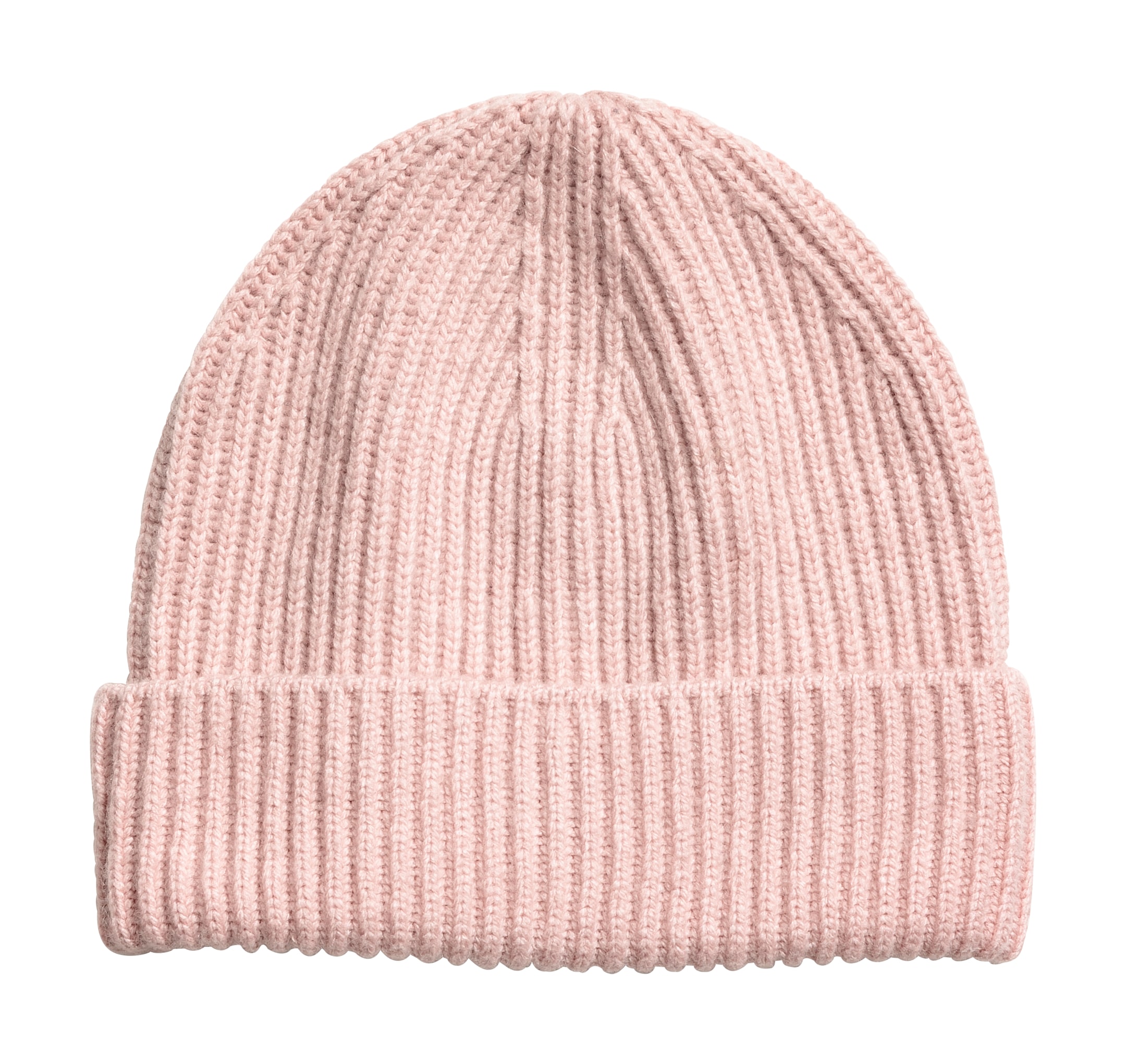 Ribbed hat - Powder pink - Ladies | H&M GB