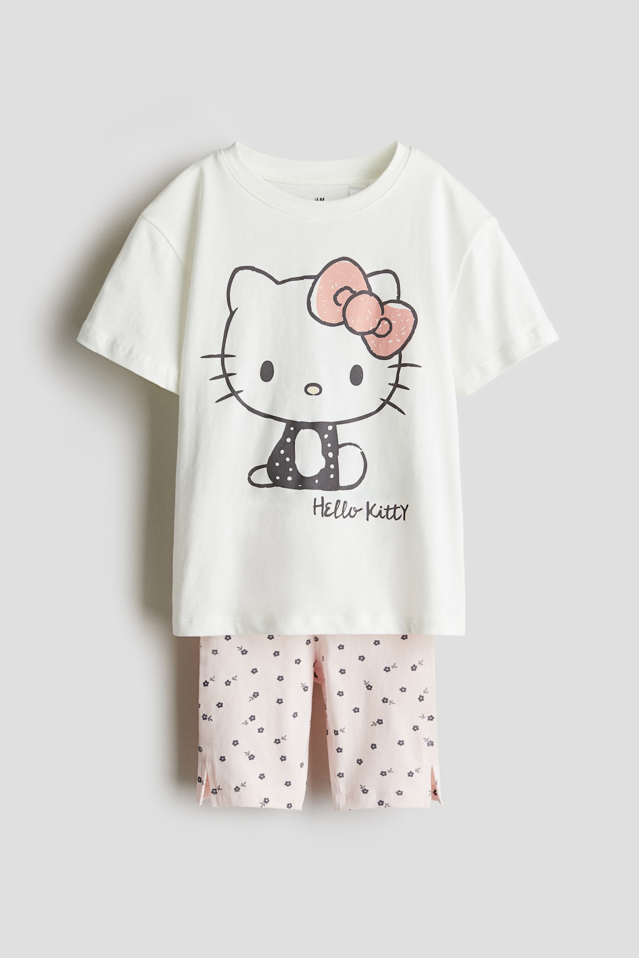 2-delt sett med trykk - Lys rosa/Hello Kitty - BARN | H&M NO