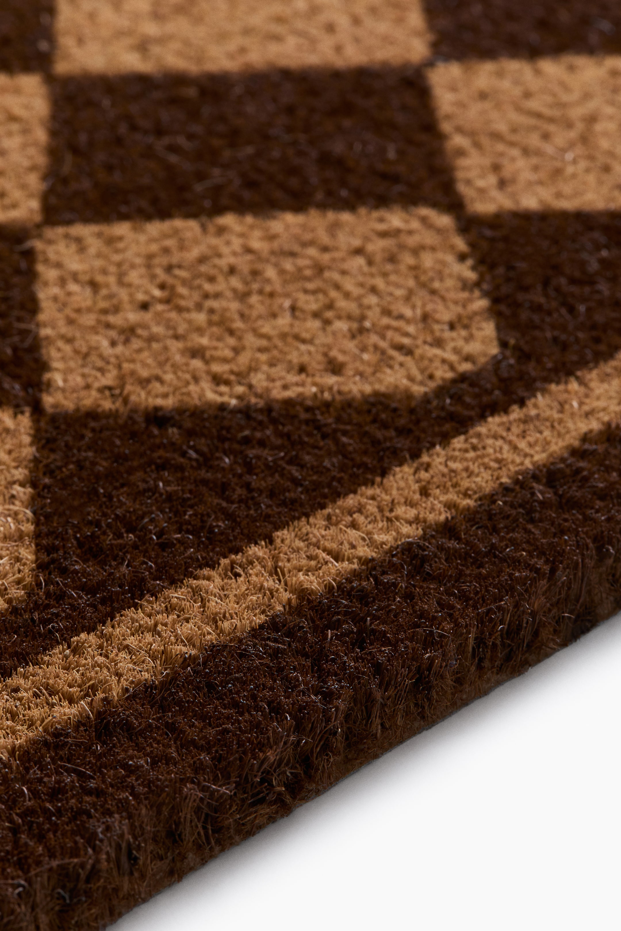 Brown/diamond pattern Printed Coir Doormat at H&M Home | H&M CA