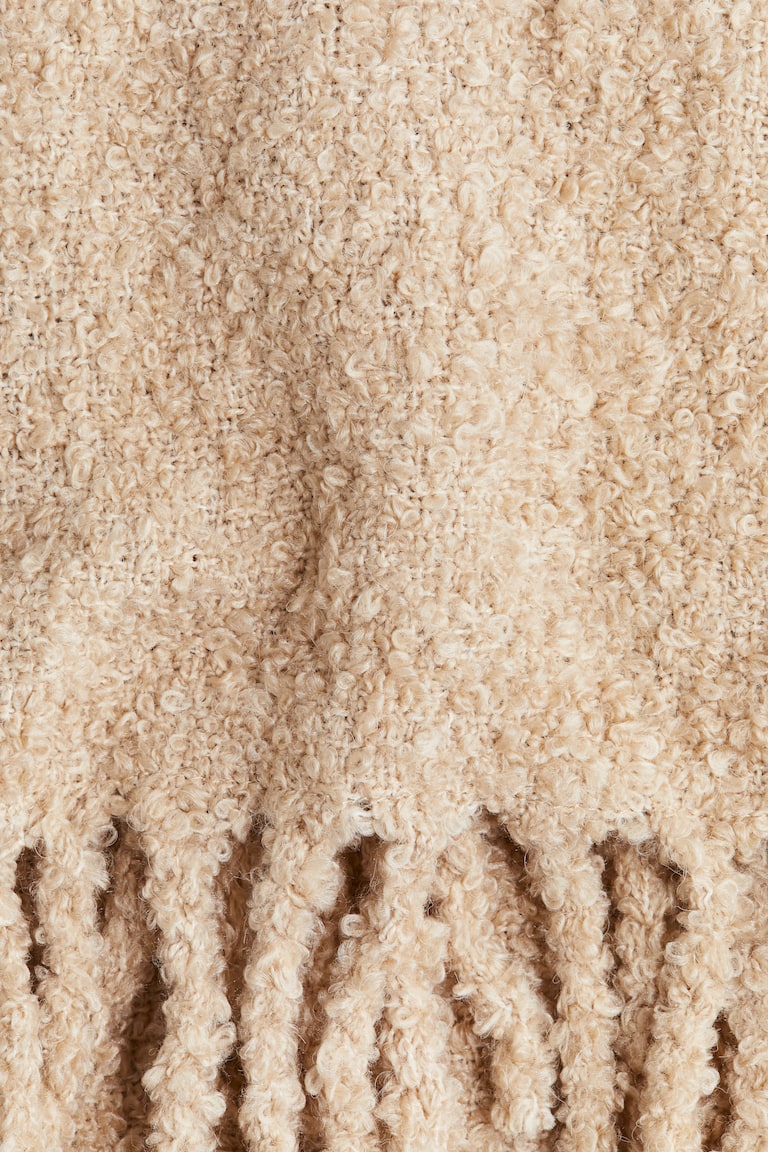 Men’s Beige Knit Scarf | H&M US